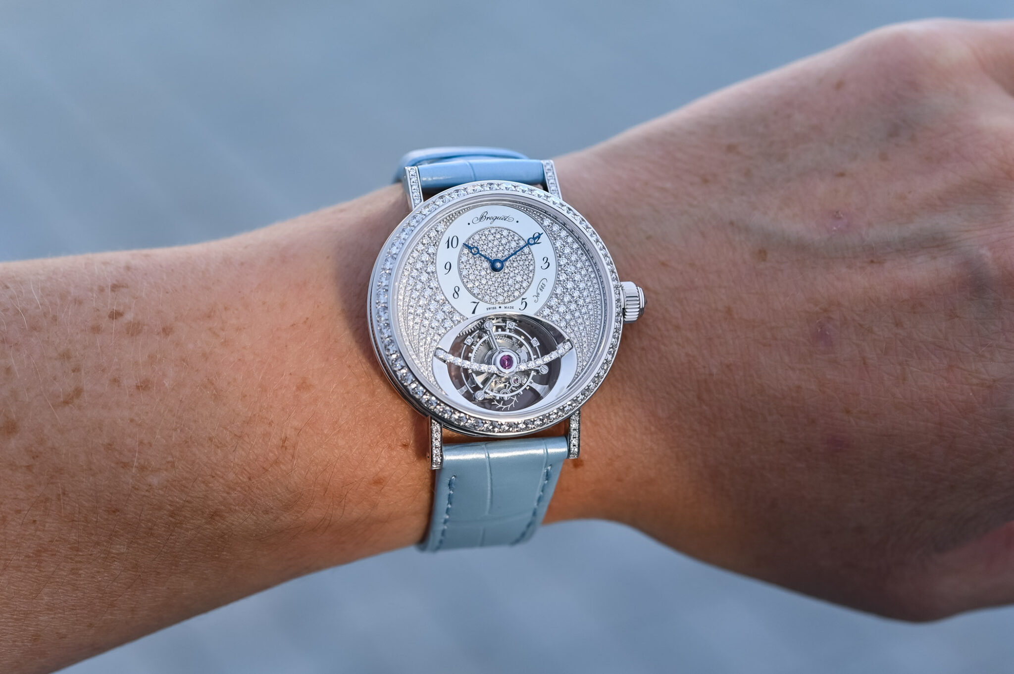 First Look: A new, Fully-Paved Breguet Classique Tourbillon 3358