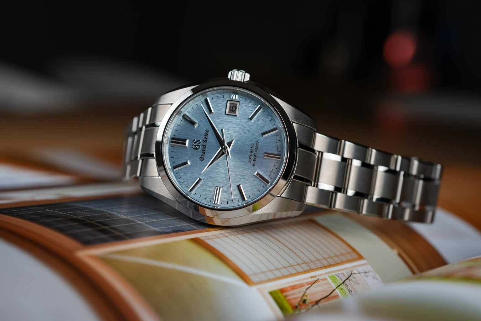 First Look: The Grand Seiko Icefall Returns, with the 40mm Titanium SBGH349
