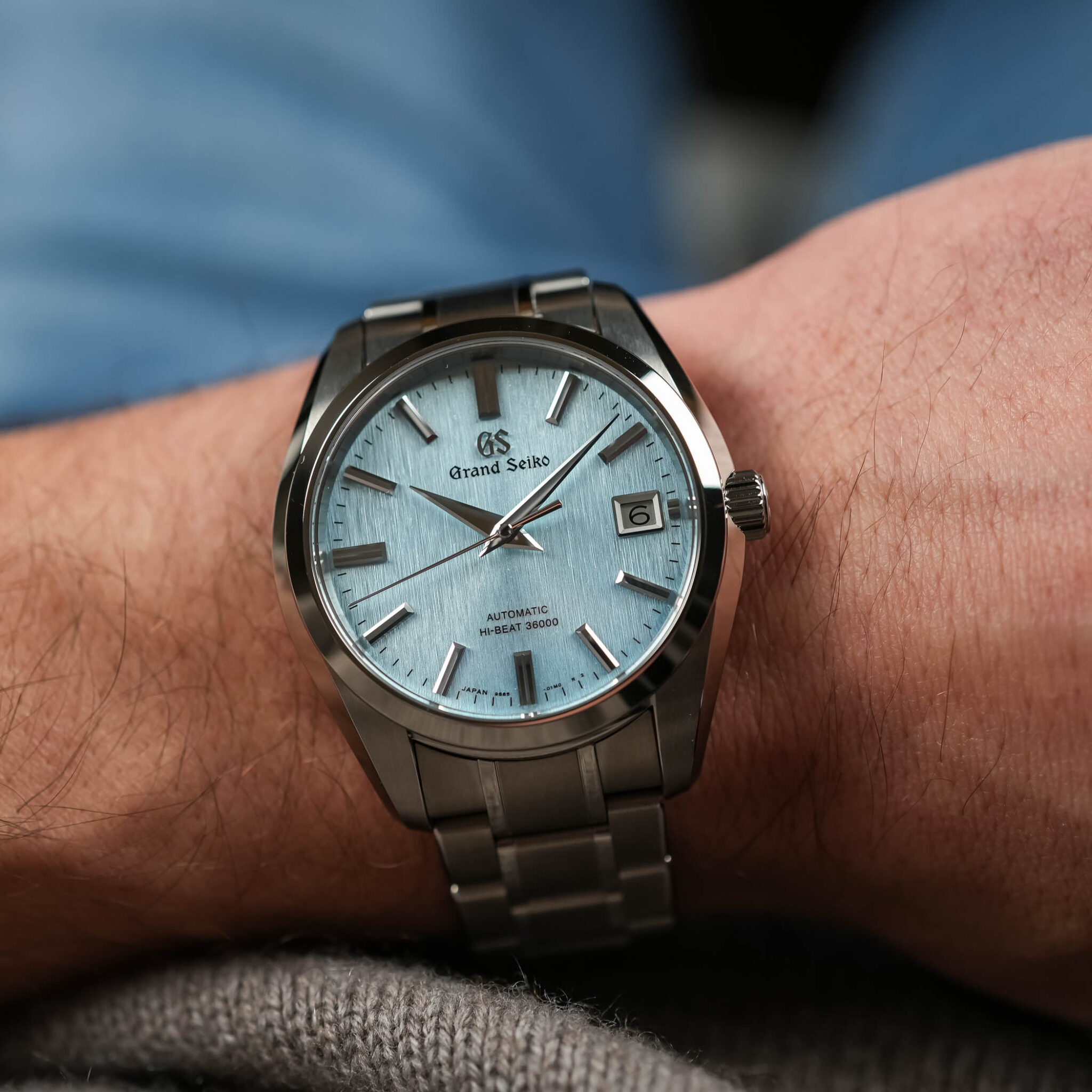 First Look: The Grand Seiko Icefall Returns, with the 40mm Titanium SBGH349