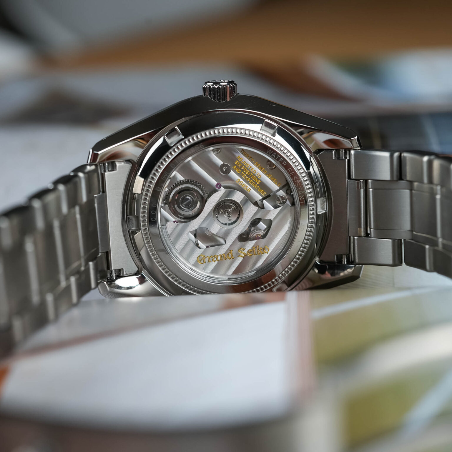 First Look: The Grand Seiko Icefall Returns, with the 40mm Titanium SBGH349