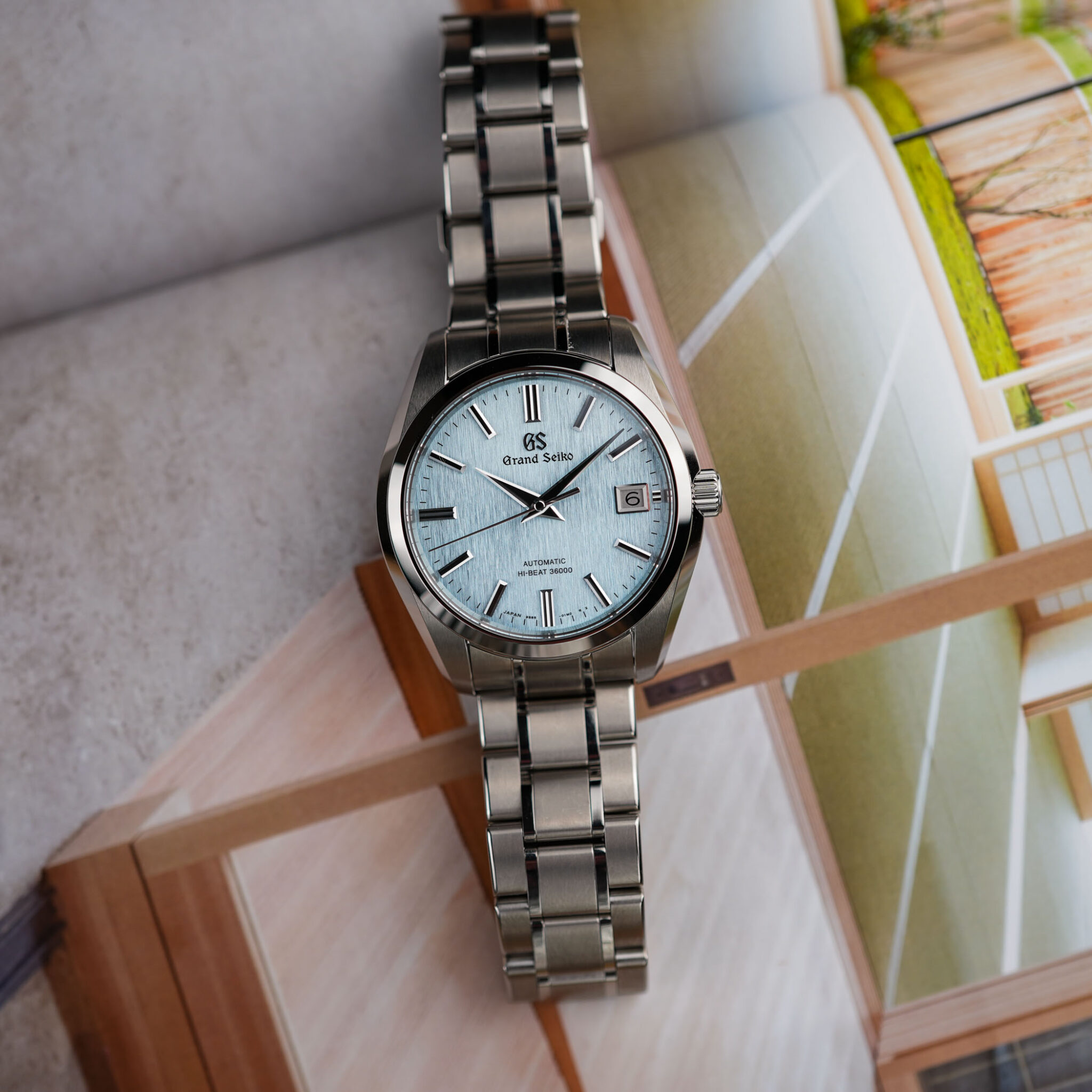 First Look: The Grand Seiko Icefall Returns, with the 40mm Titanium SBGH349