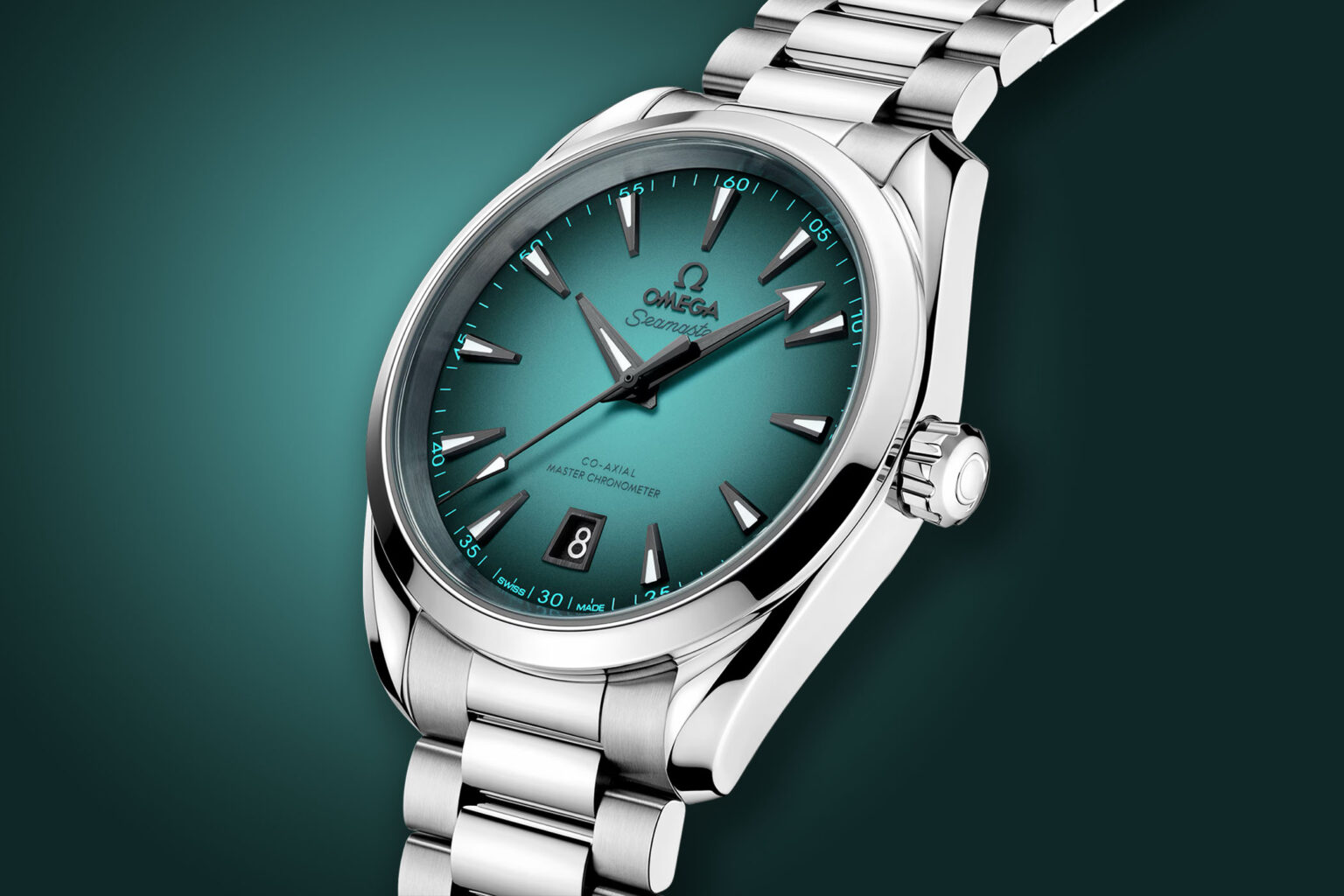 Introducing: A Gradient Turquoise Dial For the Omega Seamaster Aqua ...