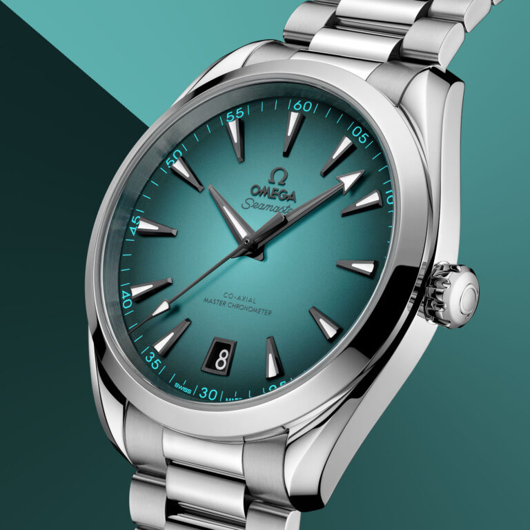 Introducing: A Gradient Turquoise Dial For the Omega Seamaster Aqua ...