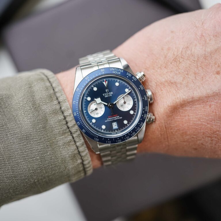 Hands-On: The Tudor Black Bay Chrono Blue Boutique Edition