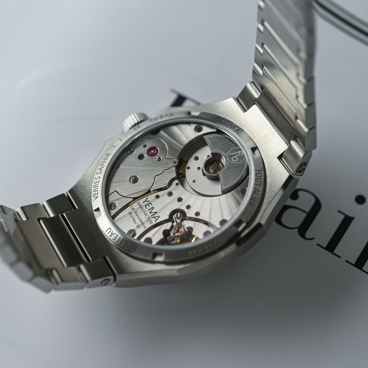 First-Look: The new Yema Wristmaster Slim CMM.20 Micro-Rotor