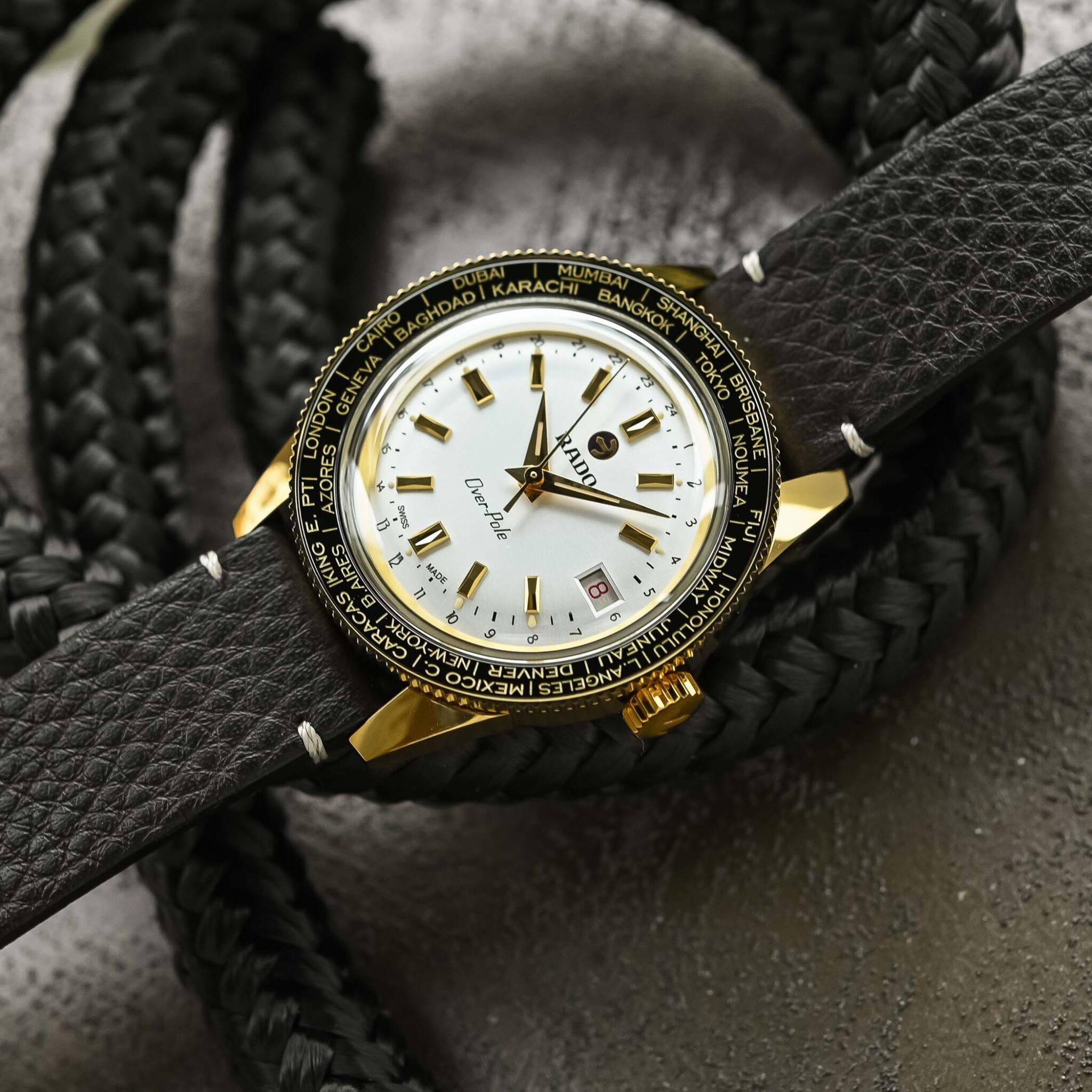 First Look: The New 39mm PVD-Gold Edition of the Rado Captain Cook Over ...