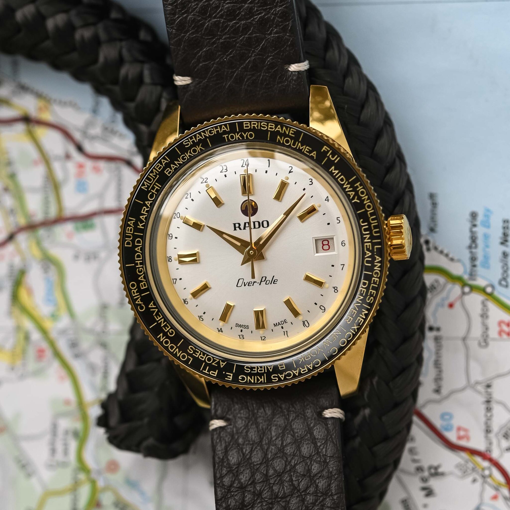 First Look: The New 39mm PVD-Gold Edition of the Rado Captain Cook Over ...