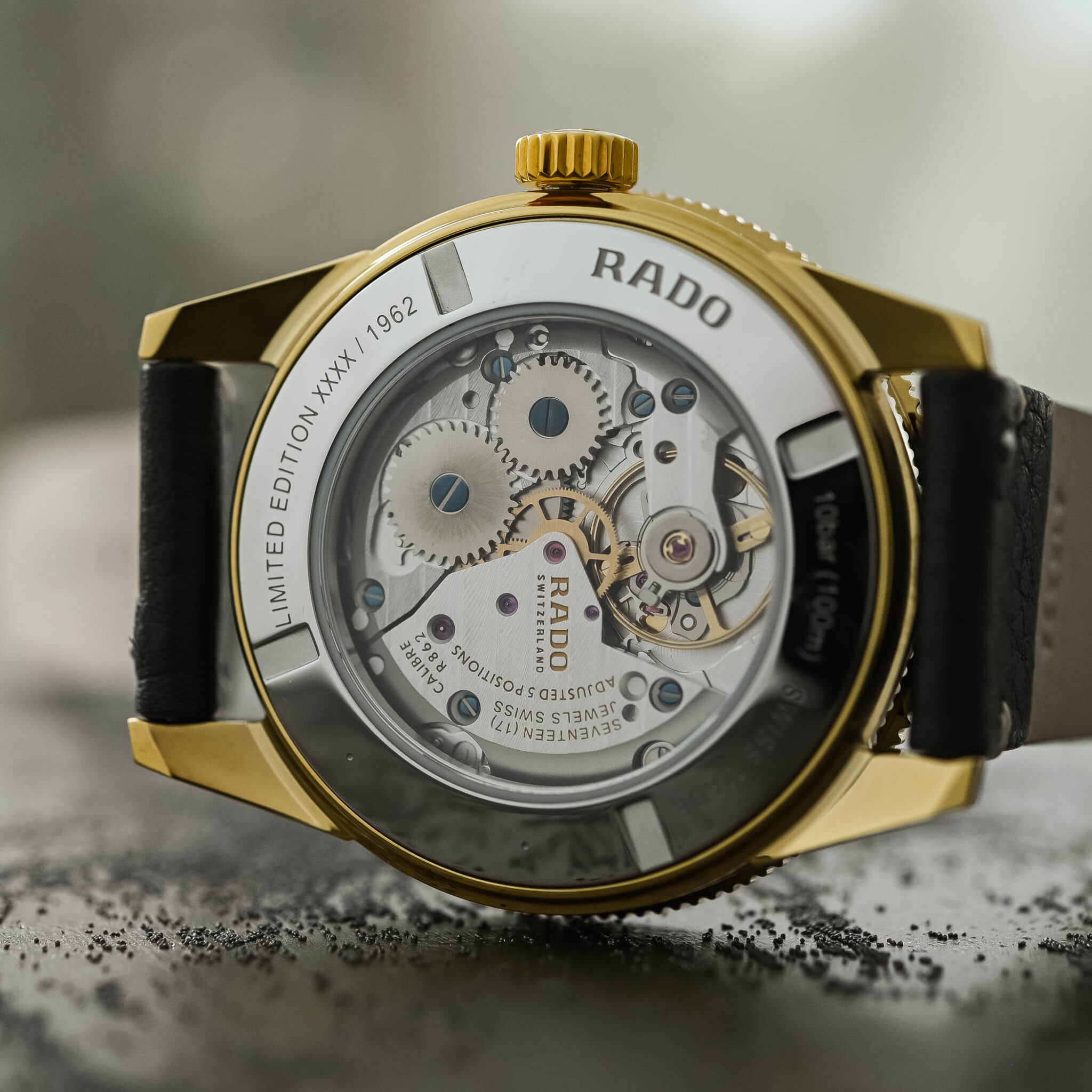 First Look: The New 39mm PVD-Gold Edition of the Rado Captain Cook Over ...