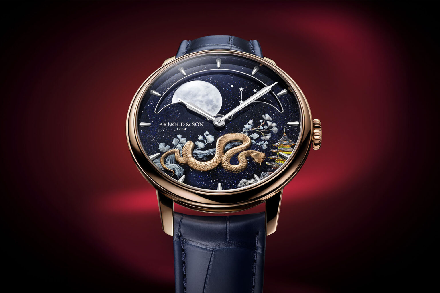 Introducing The Arnold & Son Perpetual Moon 41.5 Year of the Snake
