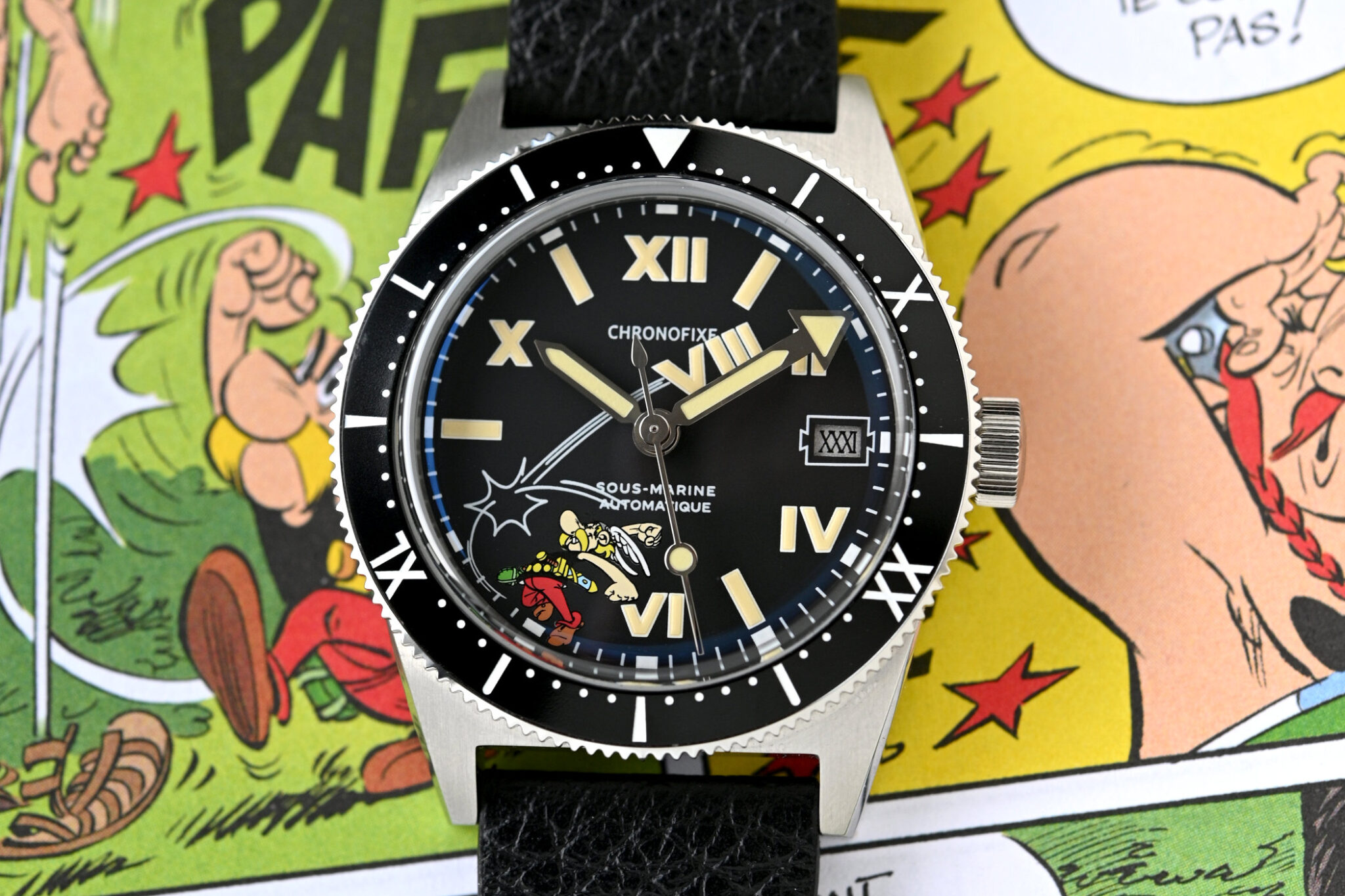 First Look: The Whimsical Chronofixe Asterix with Seconde/Seconde/