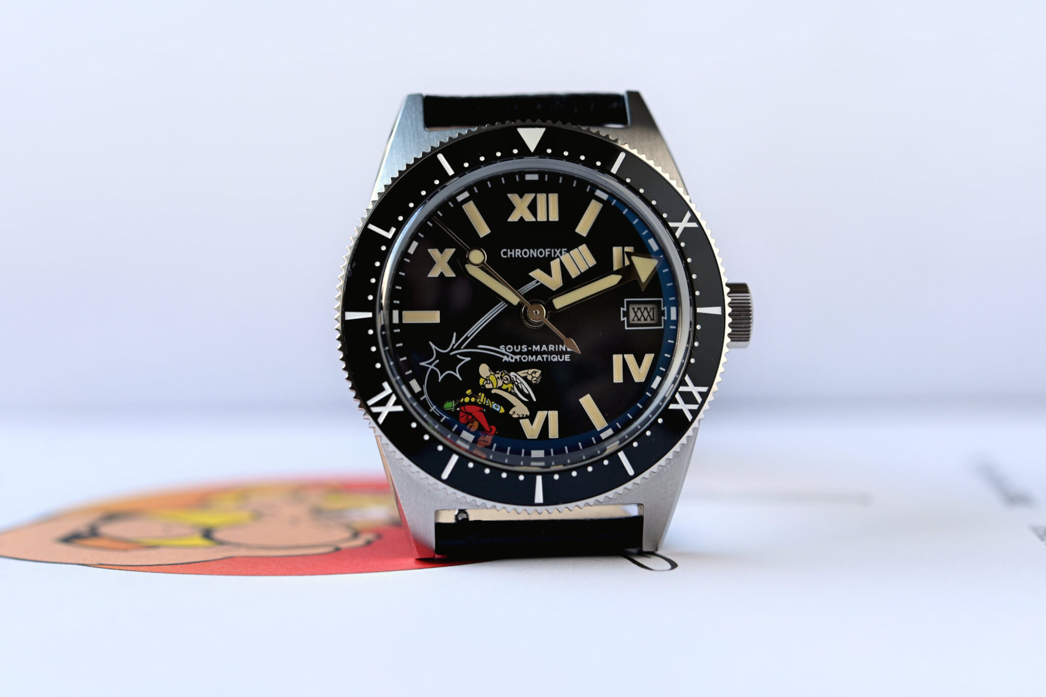 First Look: The Whimsical Chronofixe Asterix with Seconde/Seconde/