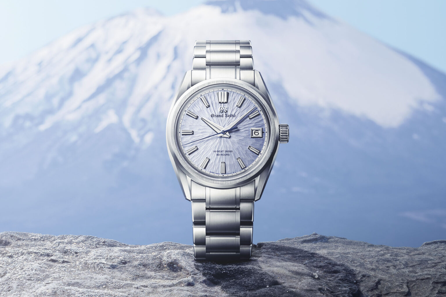 Introducing: Grand Seiko Evolution 9 Mount Iwate Ice-Blue SLGH027