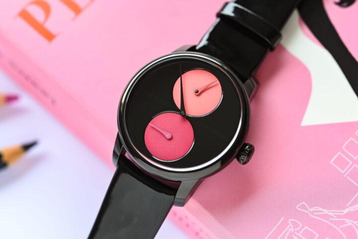 First Look: The Punchy Pink Louis Erard Regulator x Sylvie Fleury