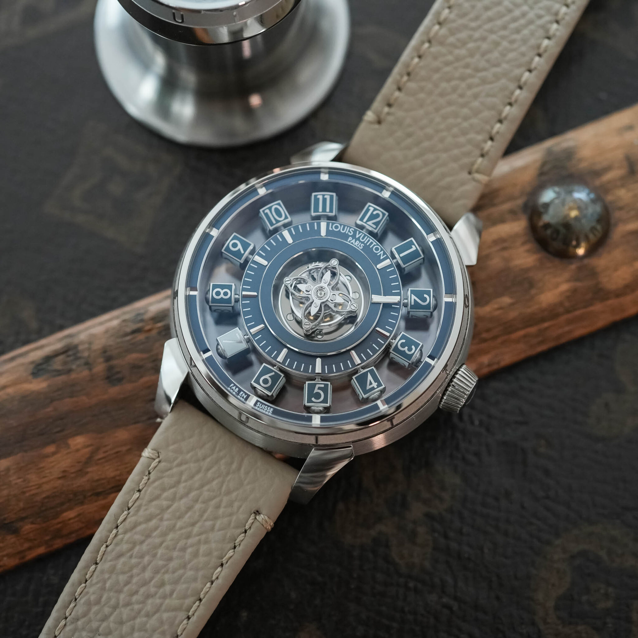 First Look: The new Louis Vuitton Tambour Taiko Spin Time Collection (Incl. video)