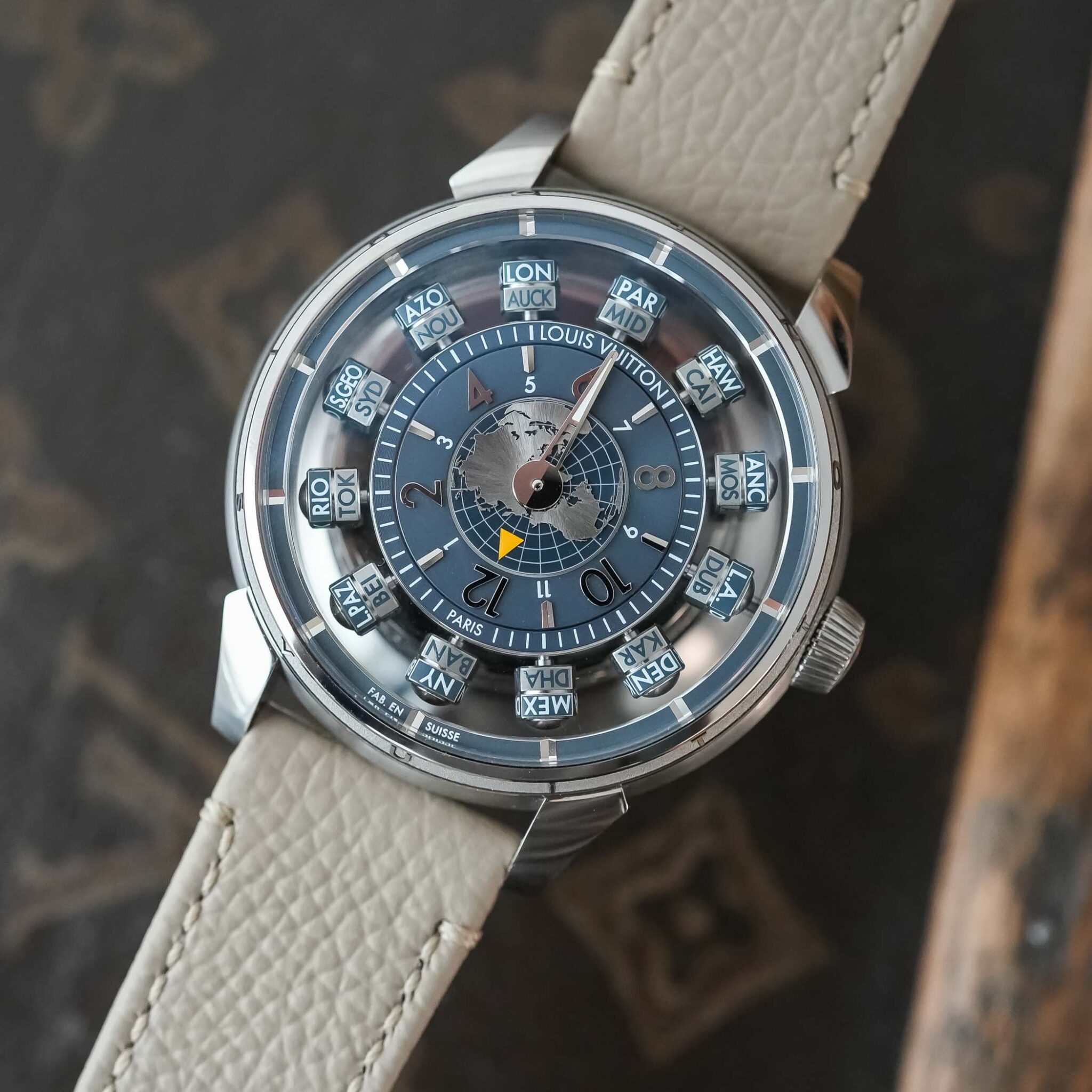 First Look: The new Louis Vuitton Tambour Taiko Spin Time Collection ...