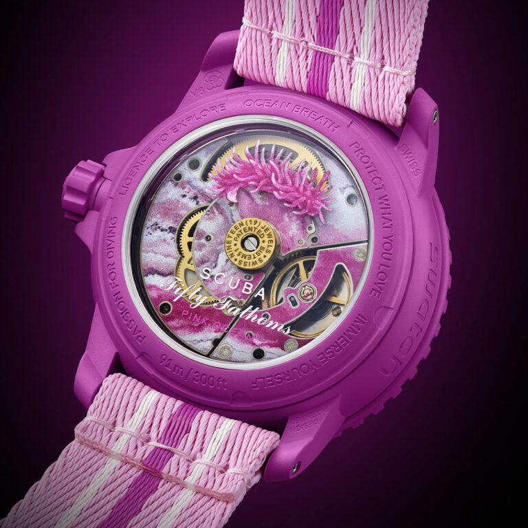 Introducing: The Swatch x Blancpain Scuba Fifty Fathoms Pink Ocean