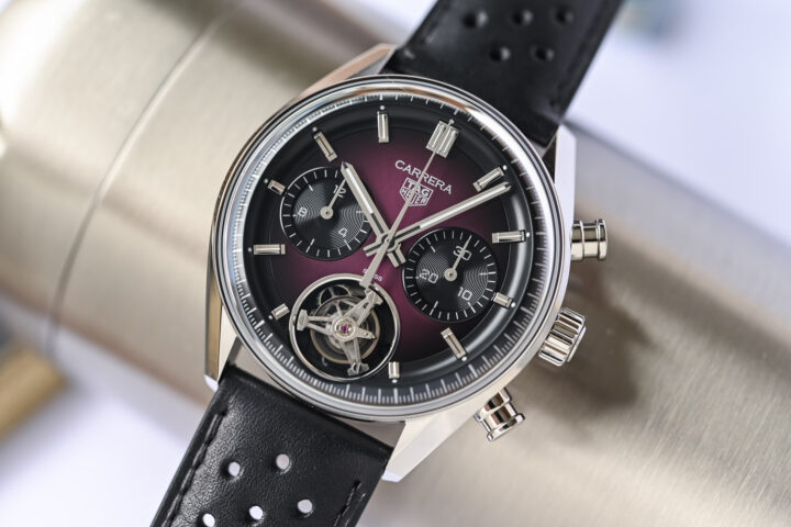 First Look: The New TAG Heuer Carrera Glassbox Purple Editions