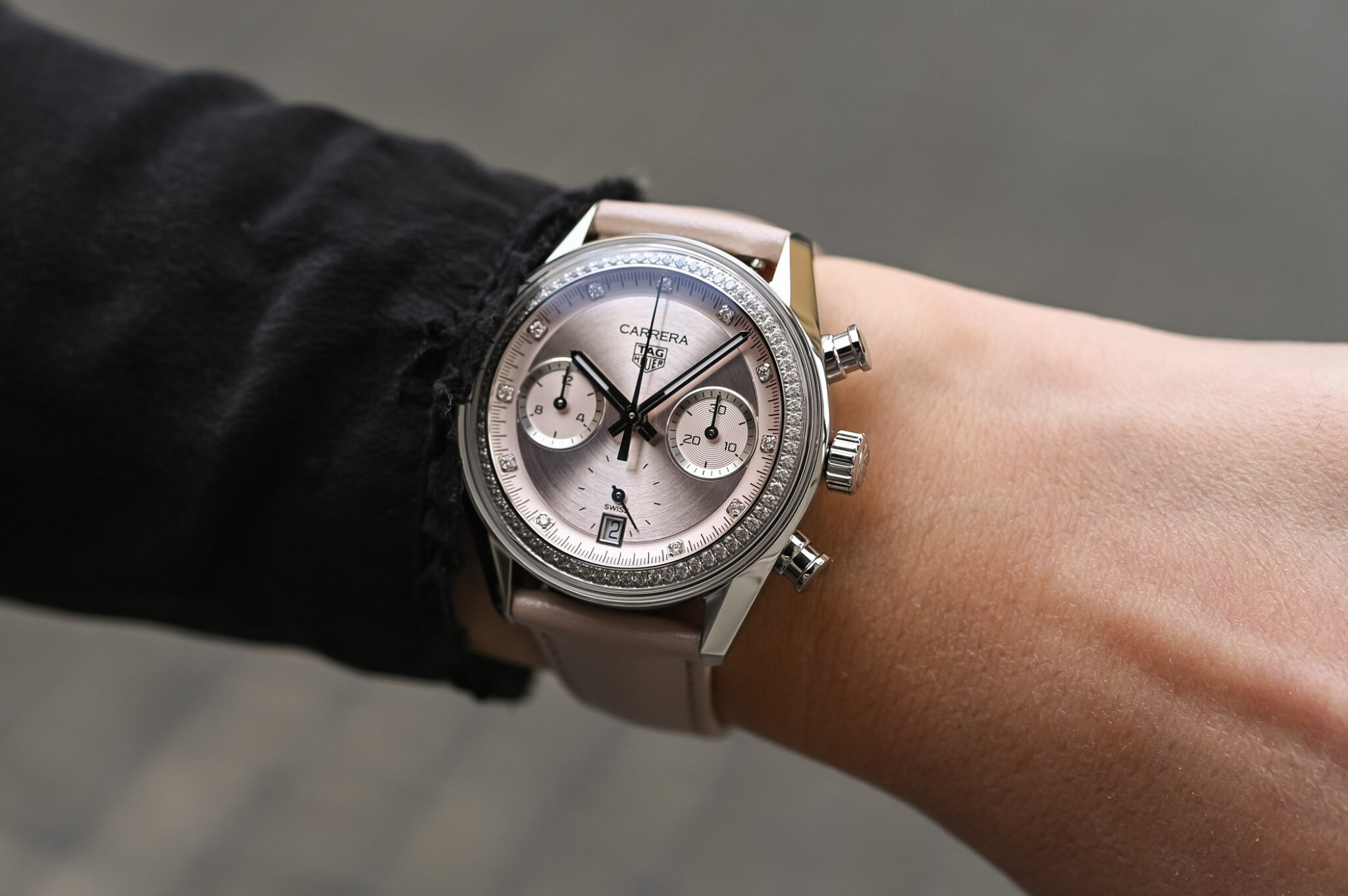 First Look: The TAG Heuer Carrera Chronograph Glassbox goes Precious