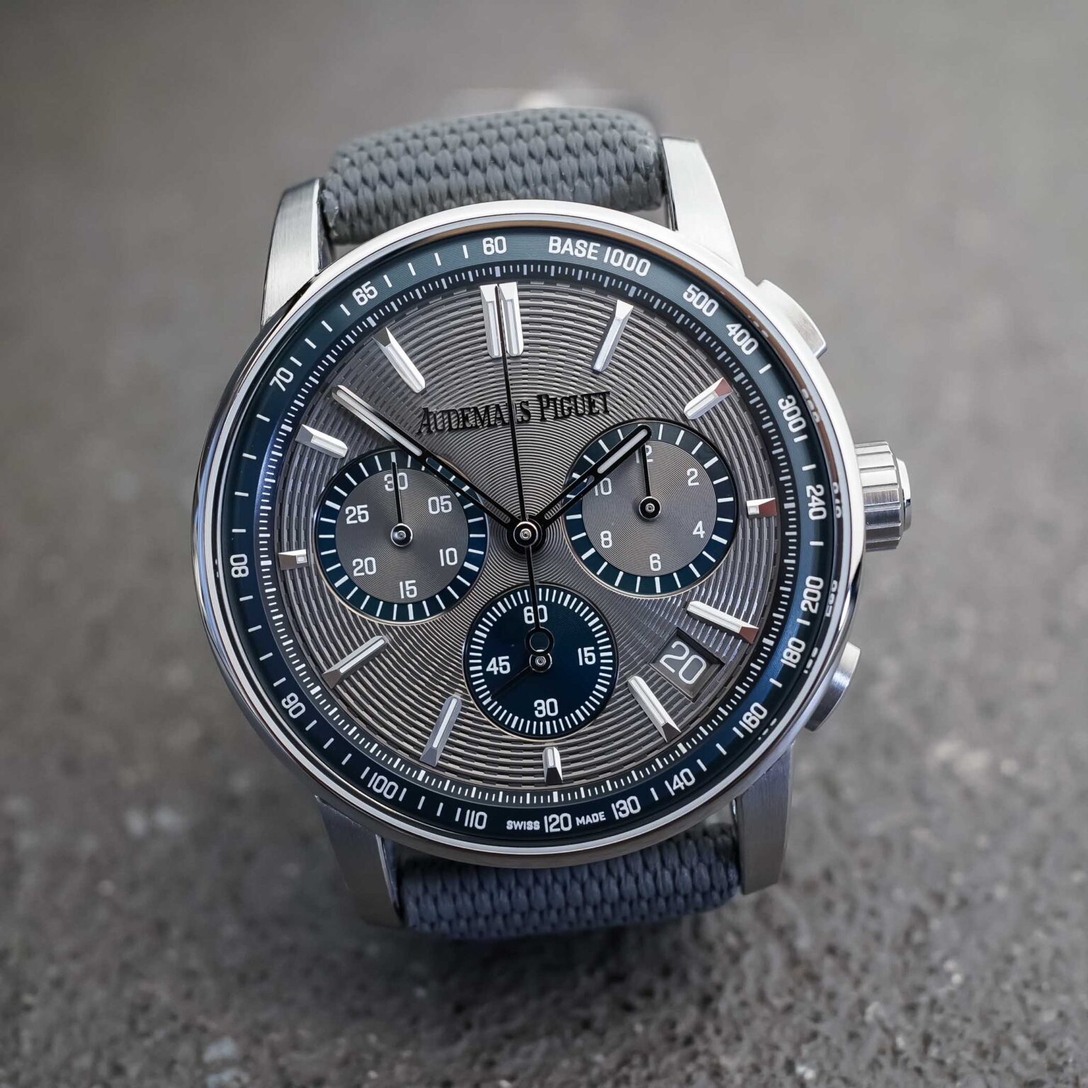 First Look: New Grey Dials for the Steel AP Code 11.59 Selfwinding and ...