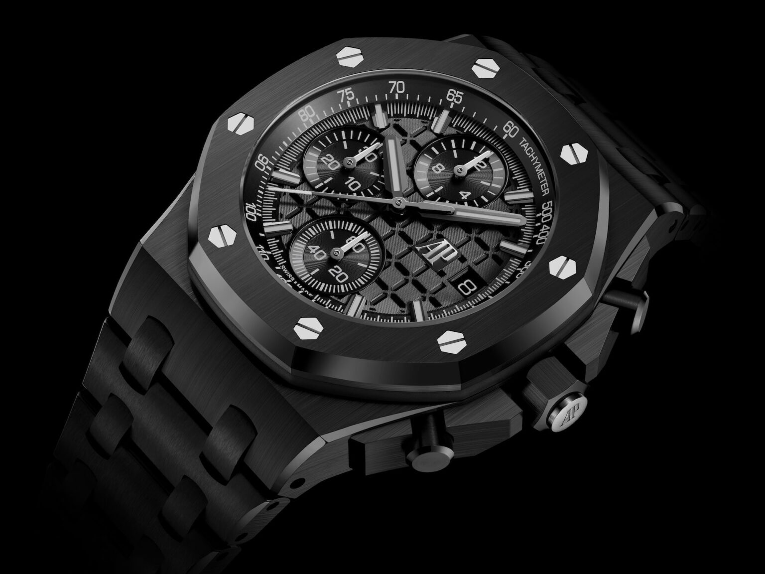 First Look: The New Black-on-Black AP Royal Oak Offshore Chronograph 42mm