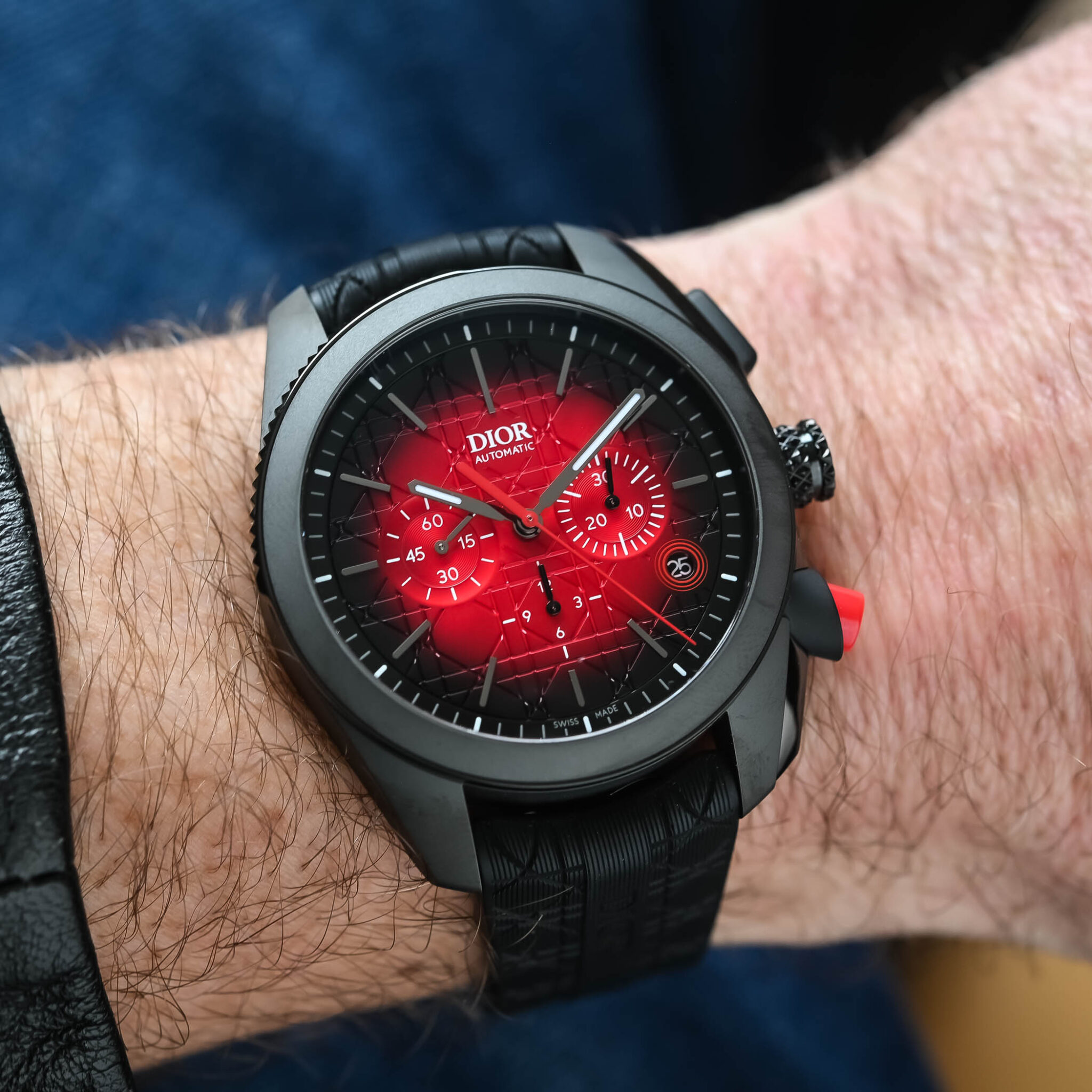 First Look: The new Red Dial Dior Chiffre Rouge Chronograph
