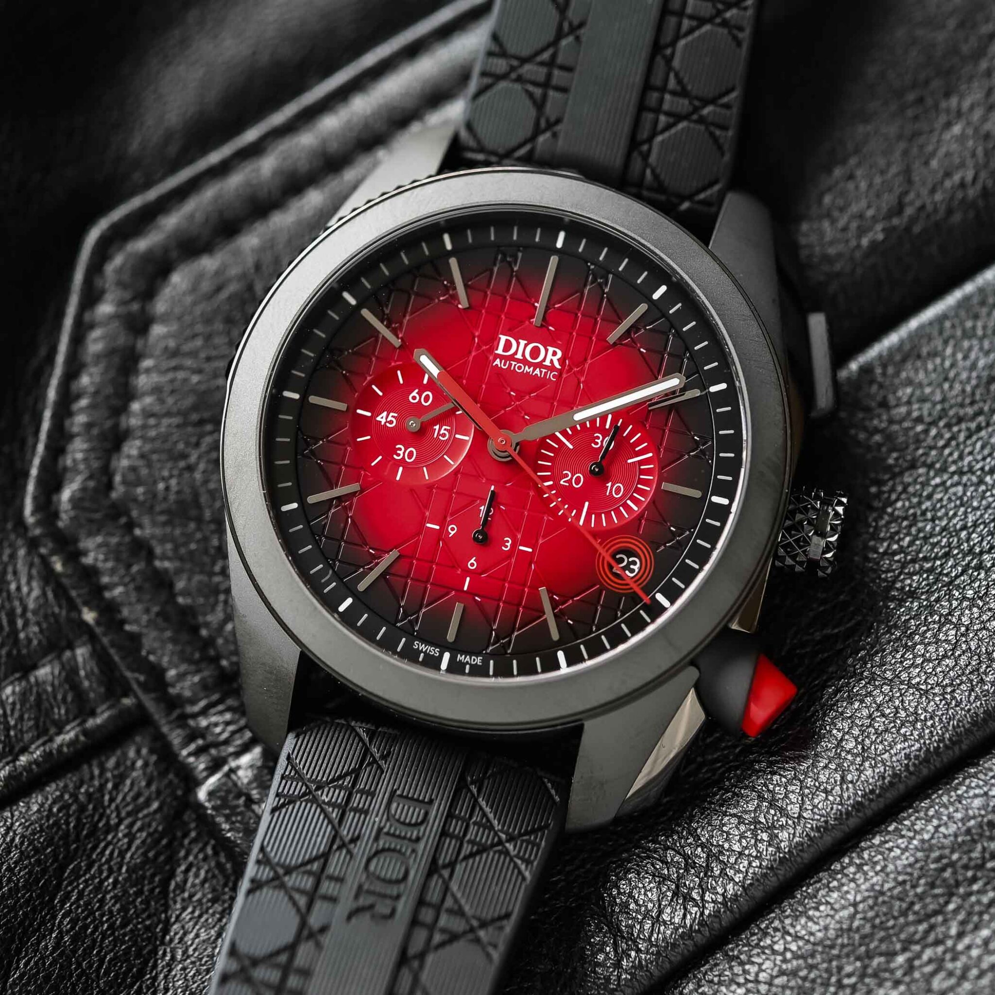 First Look: The new Red Dial Dior Chiffre Rouge Chronograph