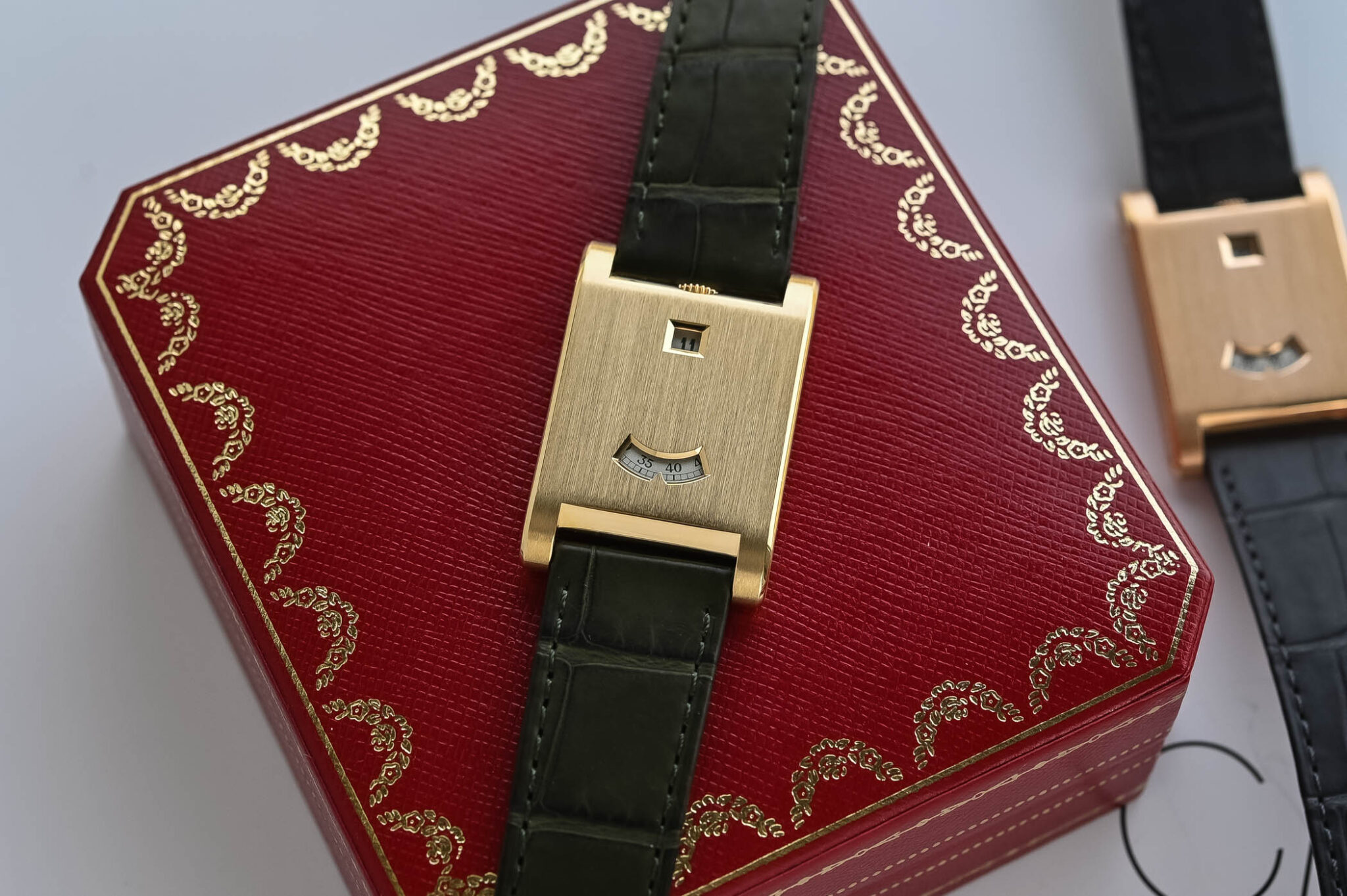 First Look: The Cartier Tank à Guichets Watch is Back in 2025