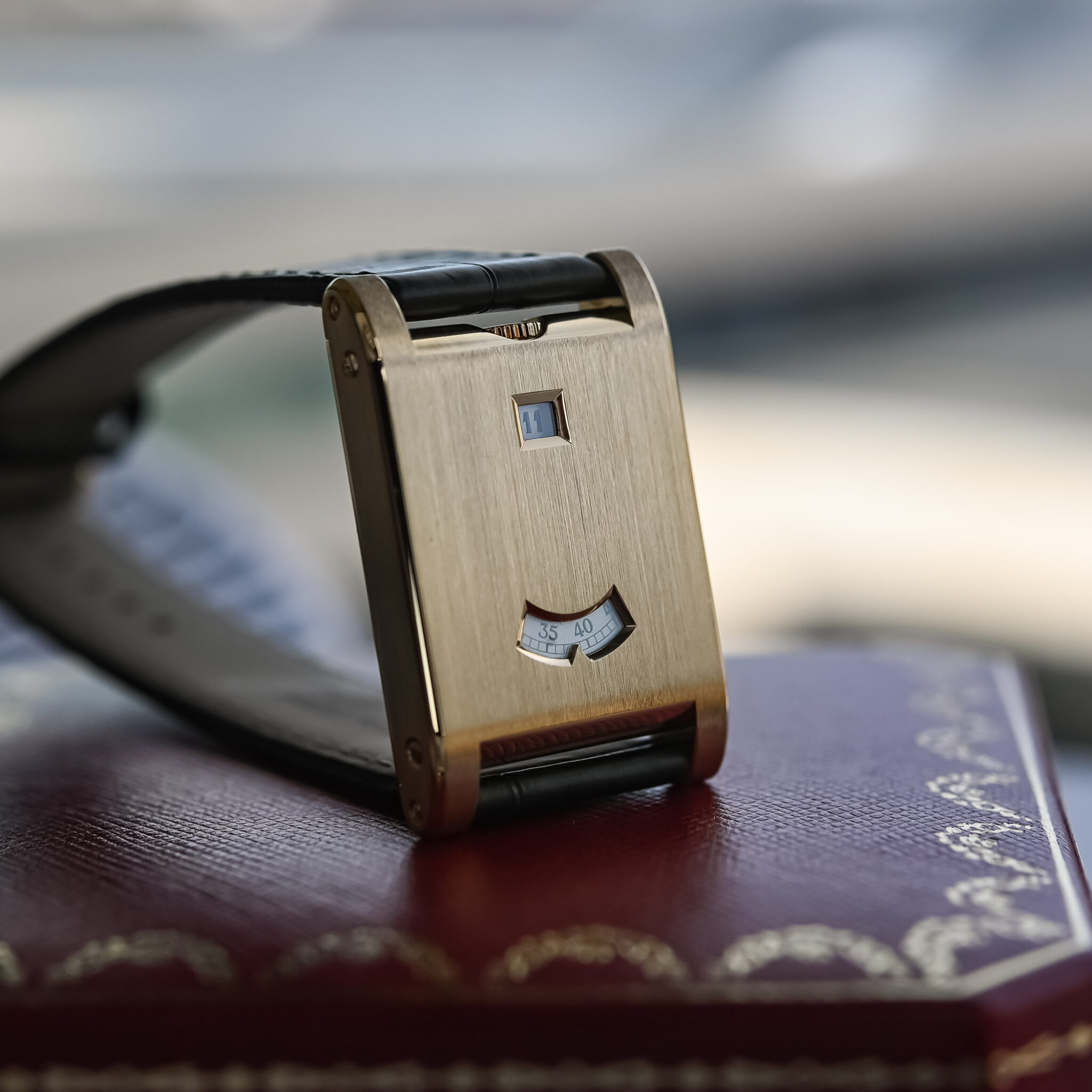 First Look: The Cartier Tank à Guichets Watch is Back in 2025