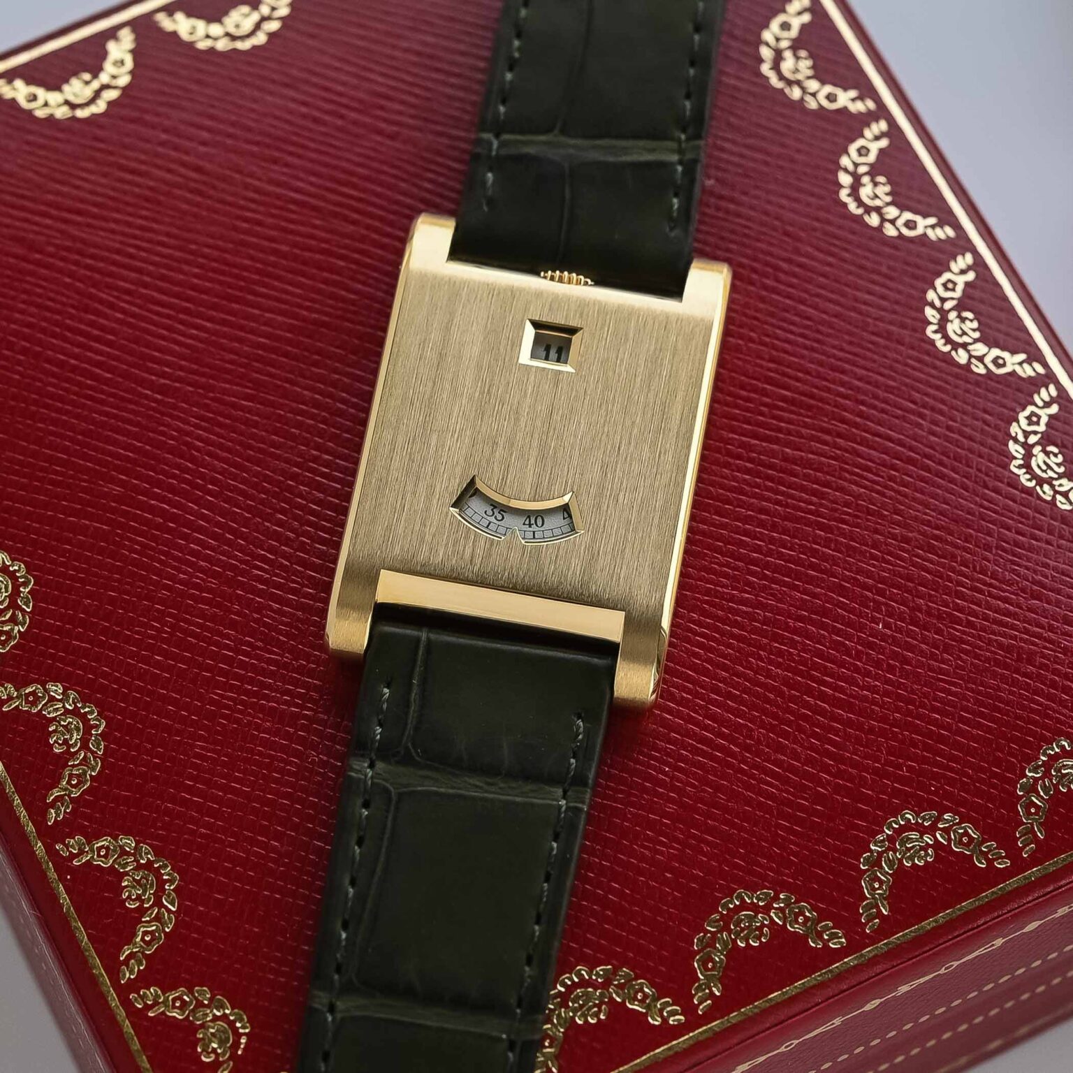 First Look: The Cartier Tank à Guichets Watch is Back in 2025