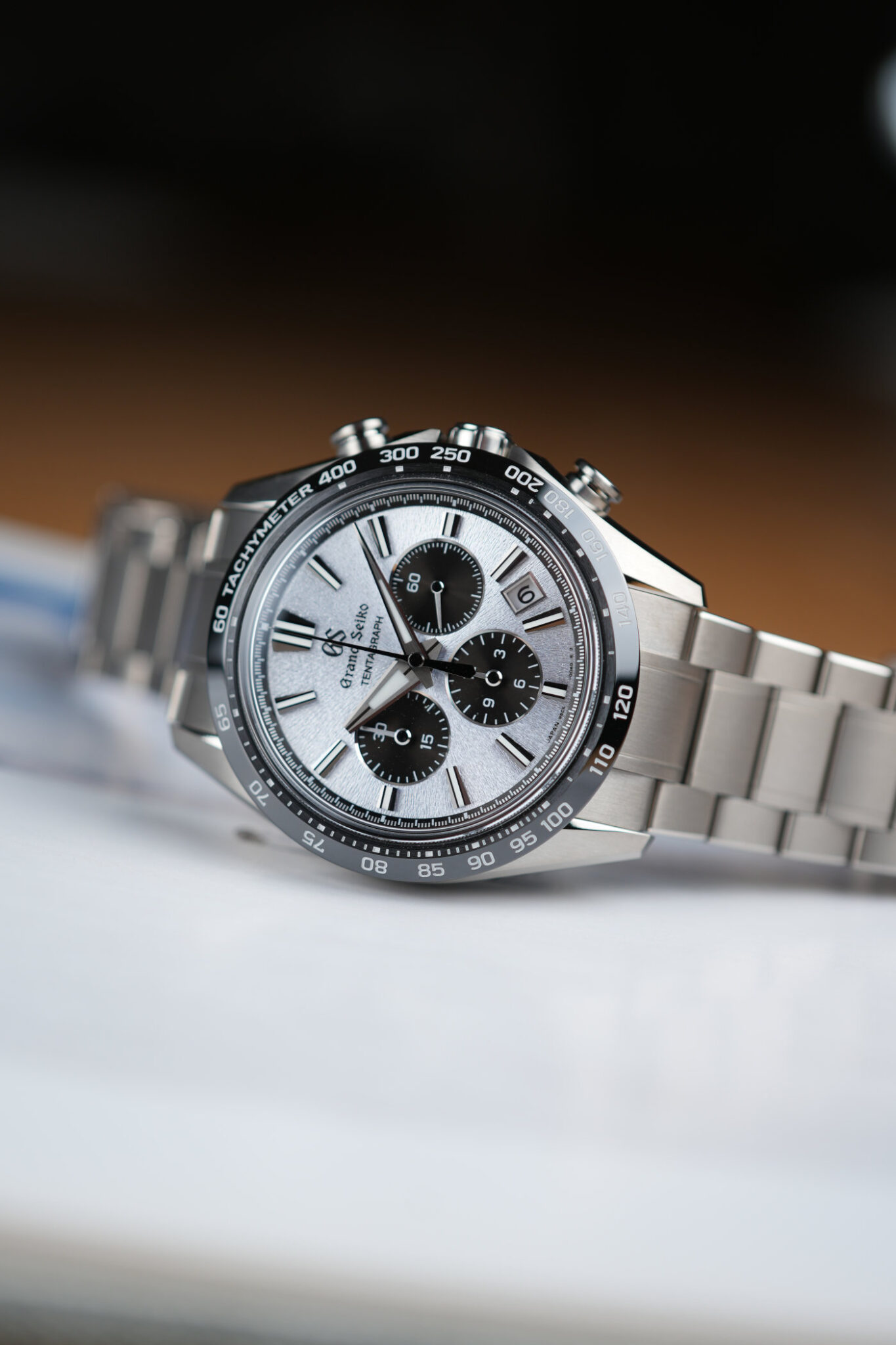 First look: A New Colour For The Grand Seiko Evolution 9 Tentagraph SLGC007