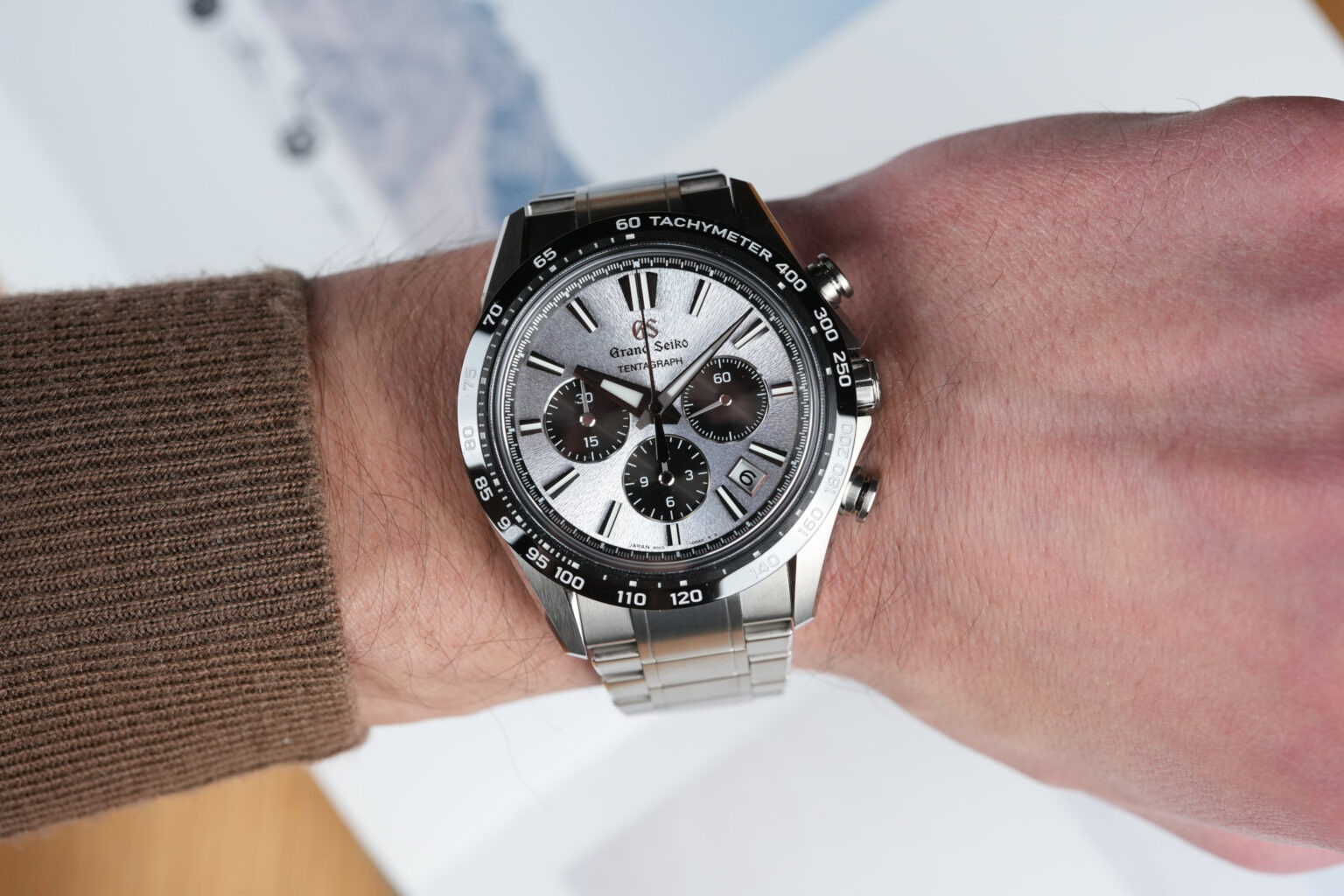 First look: A New Colour For The Grand Seiko Evolution 9 Tentagraph SLGC007