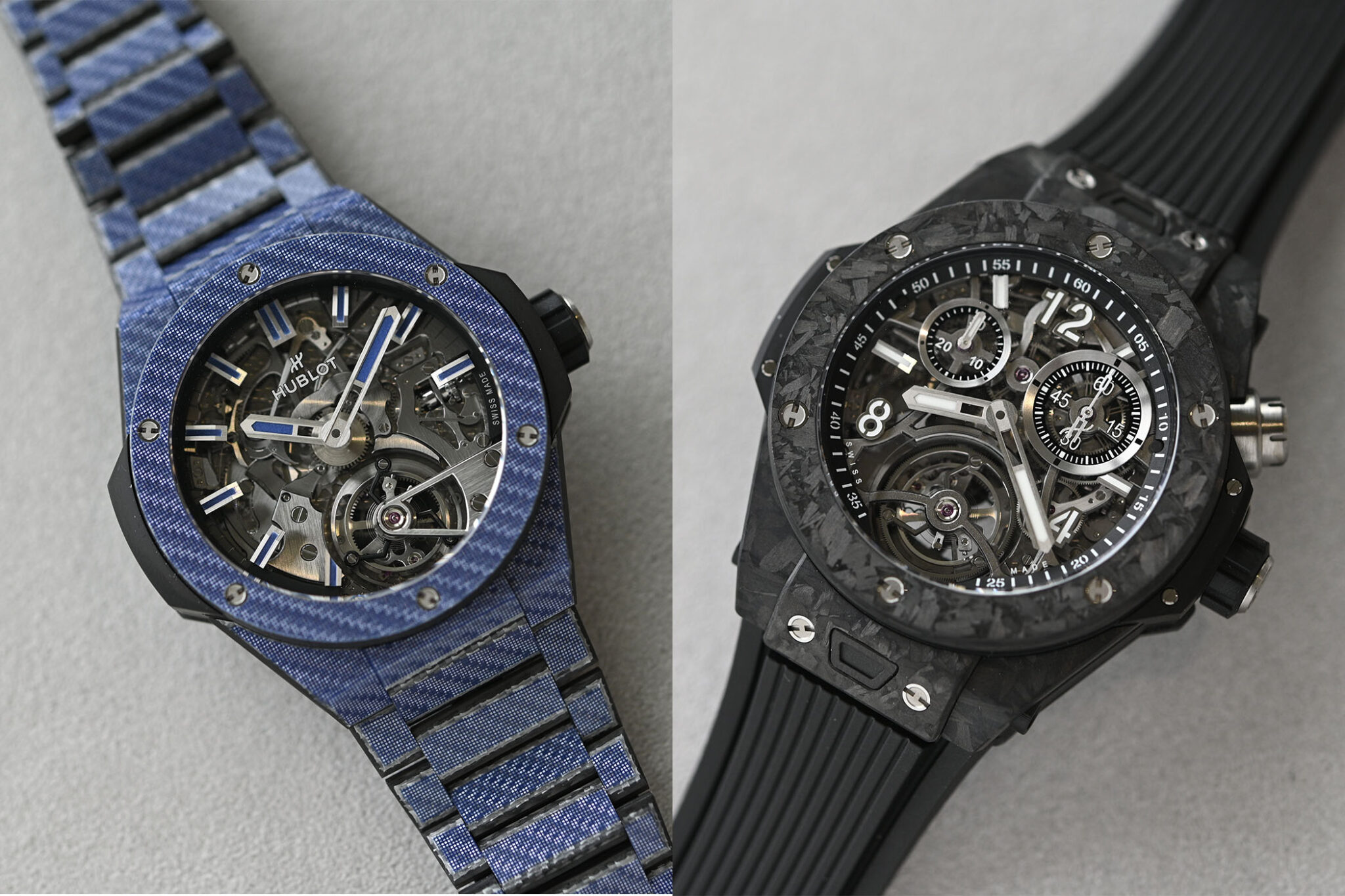 Hublot Big Bang 20th Anniversary “Materials and High Complication” Set ...
