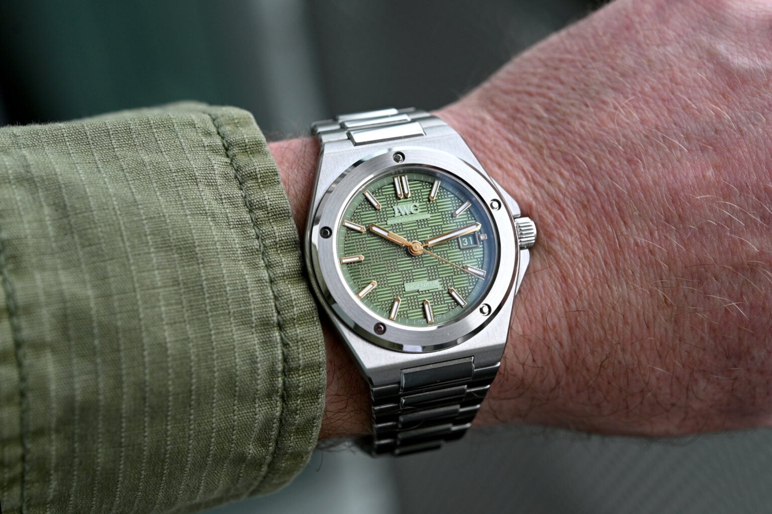First Look: The IWC Ingenieur Automatic 40 Green