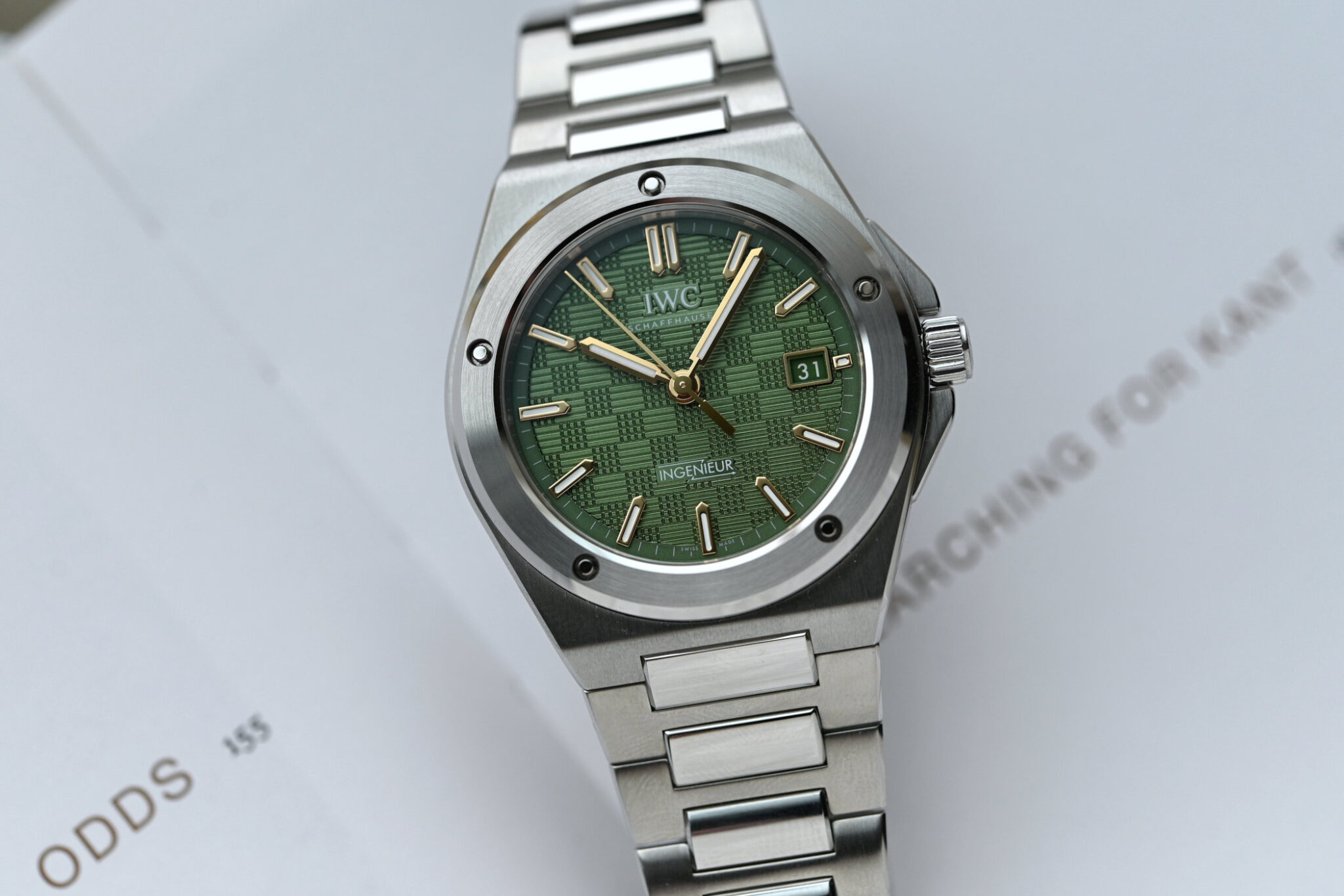 First Look: The IWC Ingenieur Automatic 40 Green