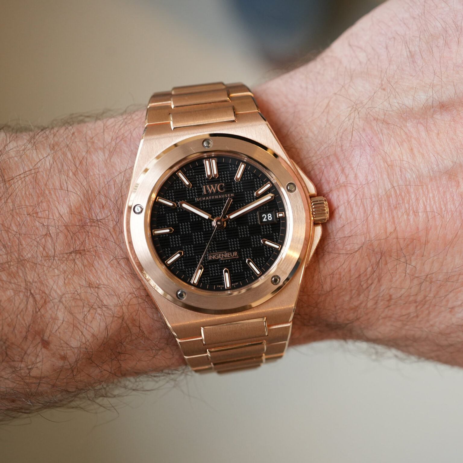 First Look: The Full Gold IWC Ingenieur Automatic 40