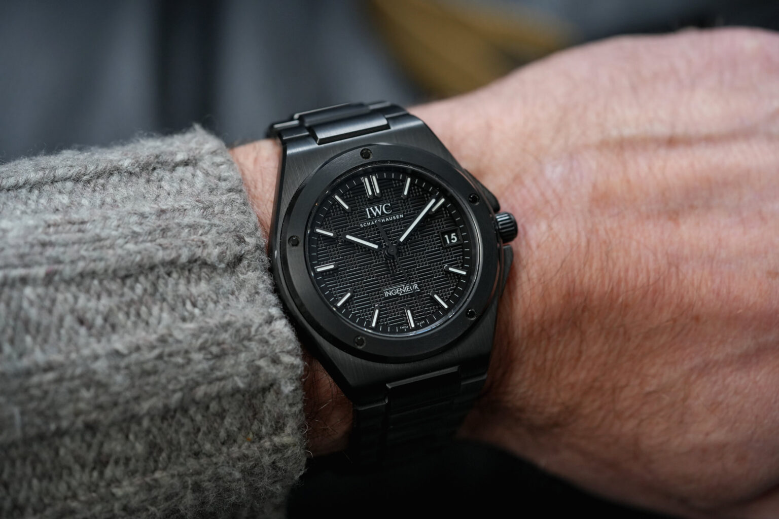 First Look: The New IWC Ingenieur Automatic 42 Black Ceramic (Incl. Video)