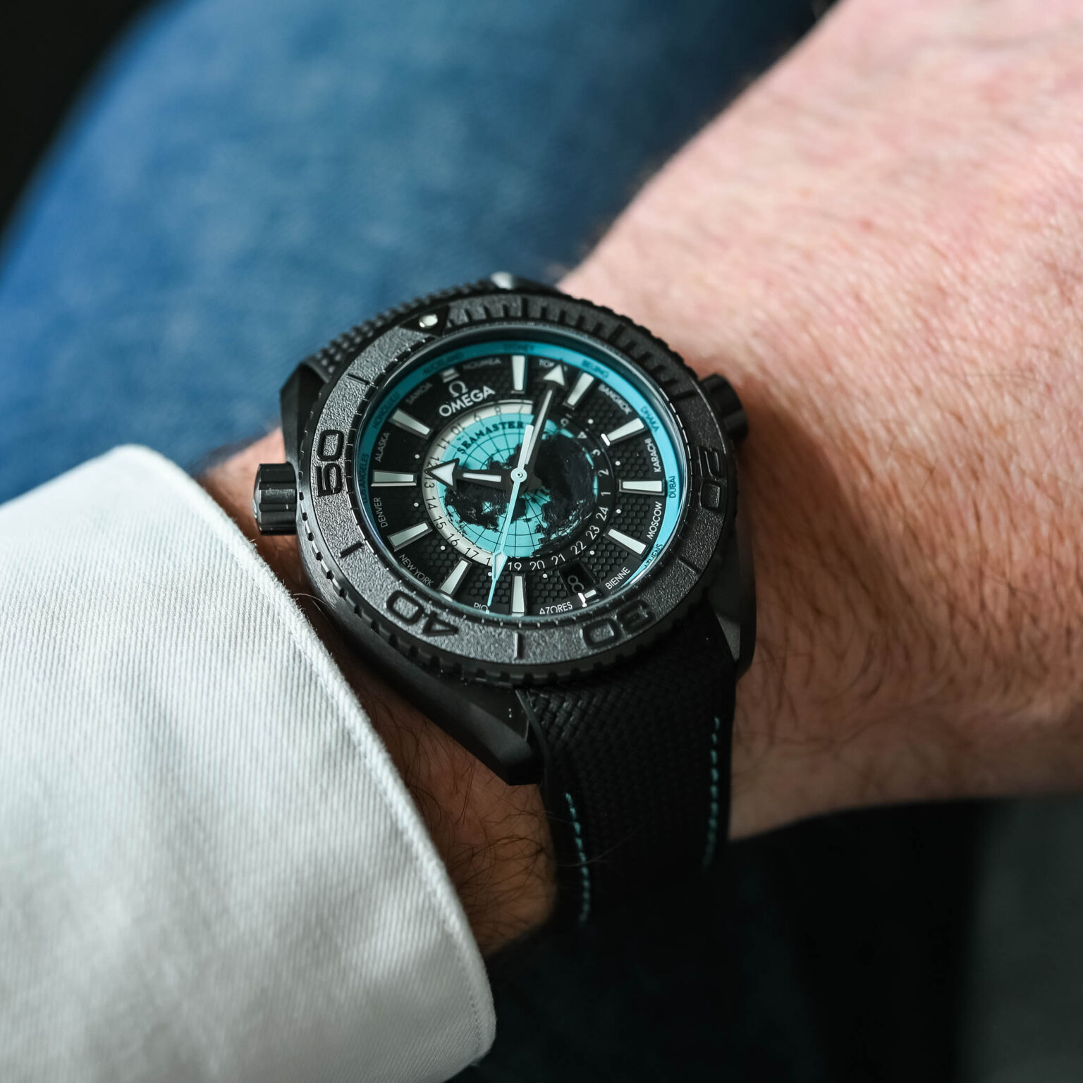 Hands-On: The All-New Omega Seamaster Planet Ocean Worldtimer