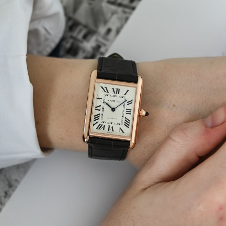 First Look: The new Tank Louis Cartier with Automatic Movement