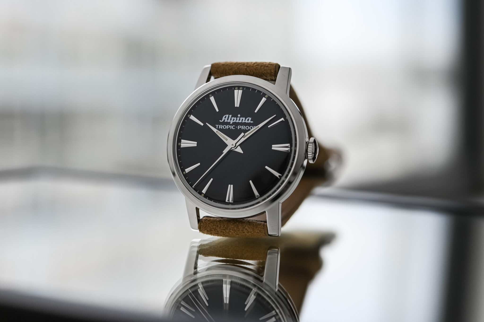 First Look: The New 34mm Alpina Heritage Tropic-Proof Handwinding
