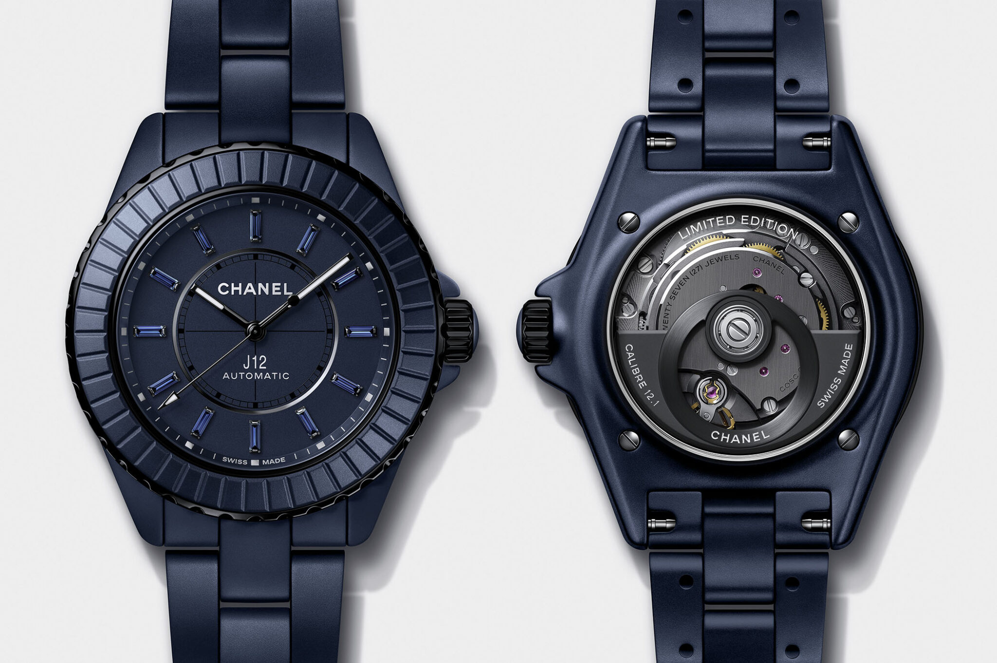 Introducing: The New Matte Blue Ceramic Chanel J12 Bleu Collection