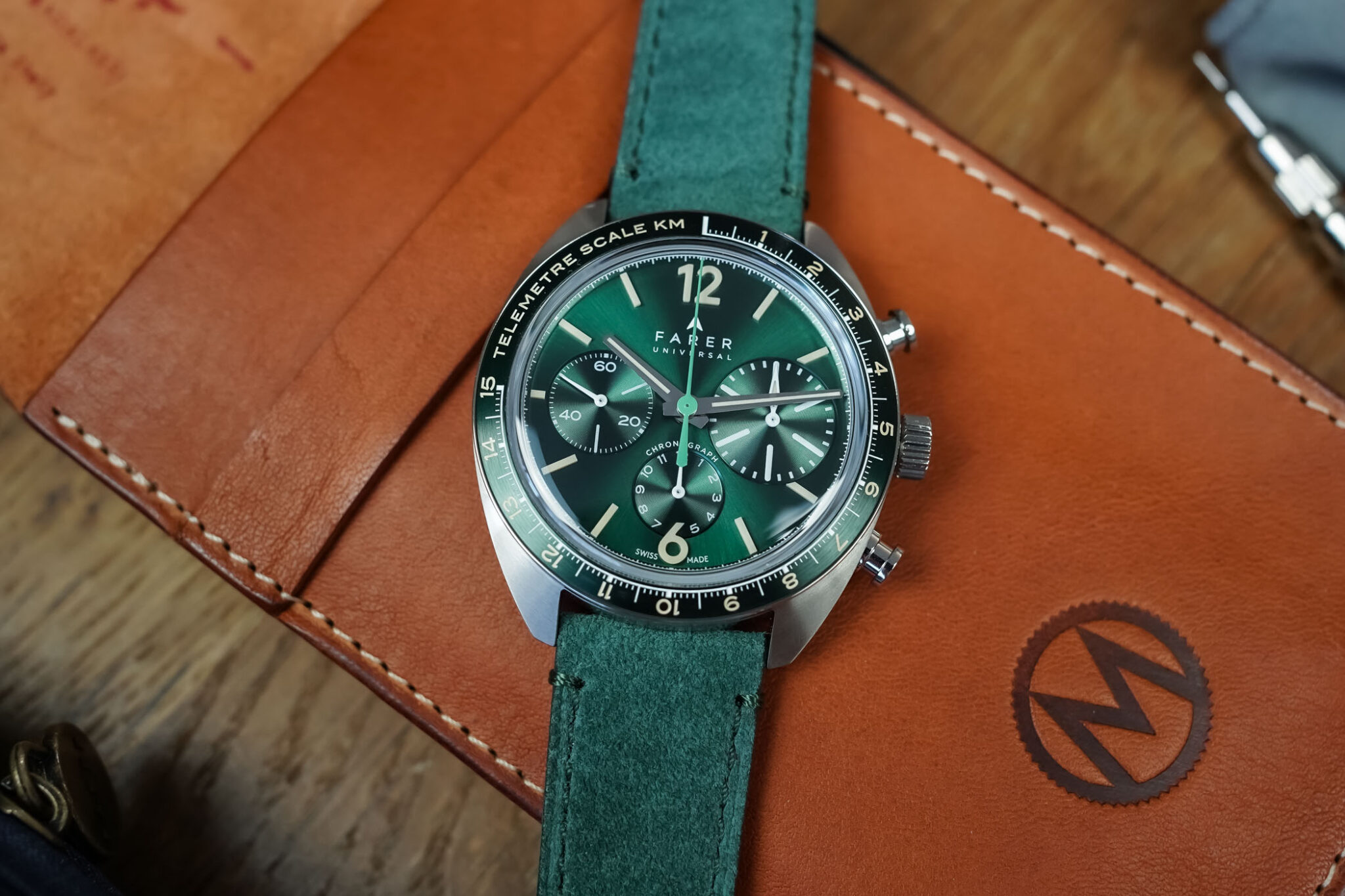 First Look: The New Farer Moritz Green Chronograph