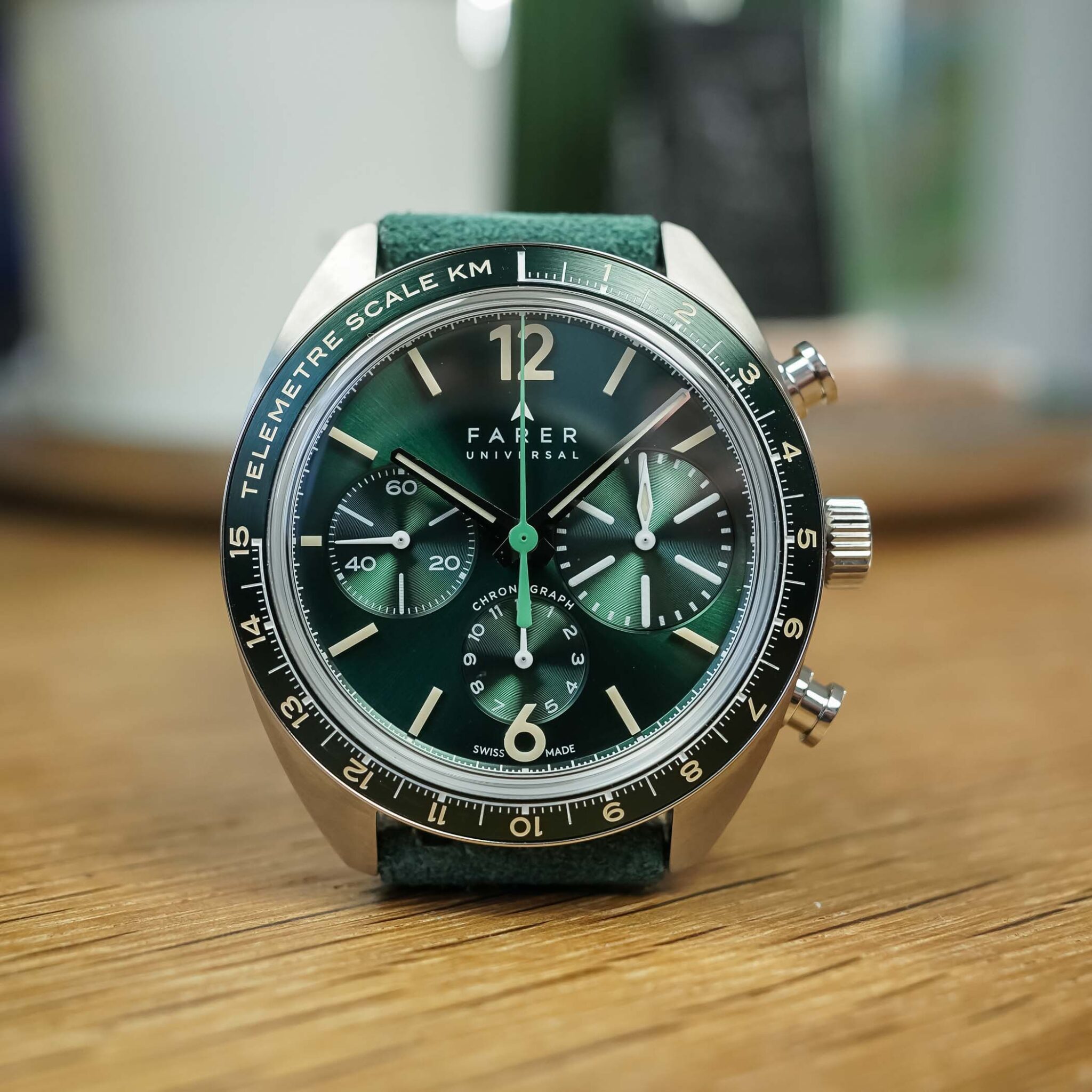 First Look: The New Farer Moritz Green Chronograph