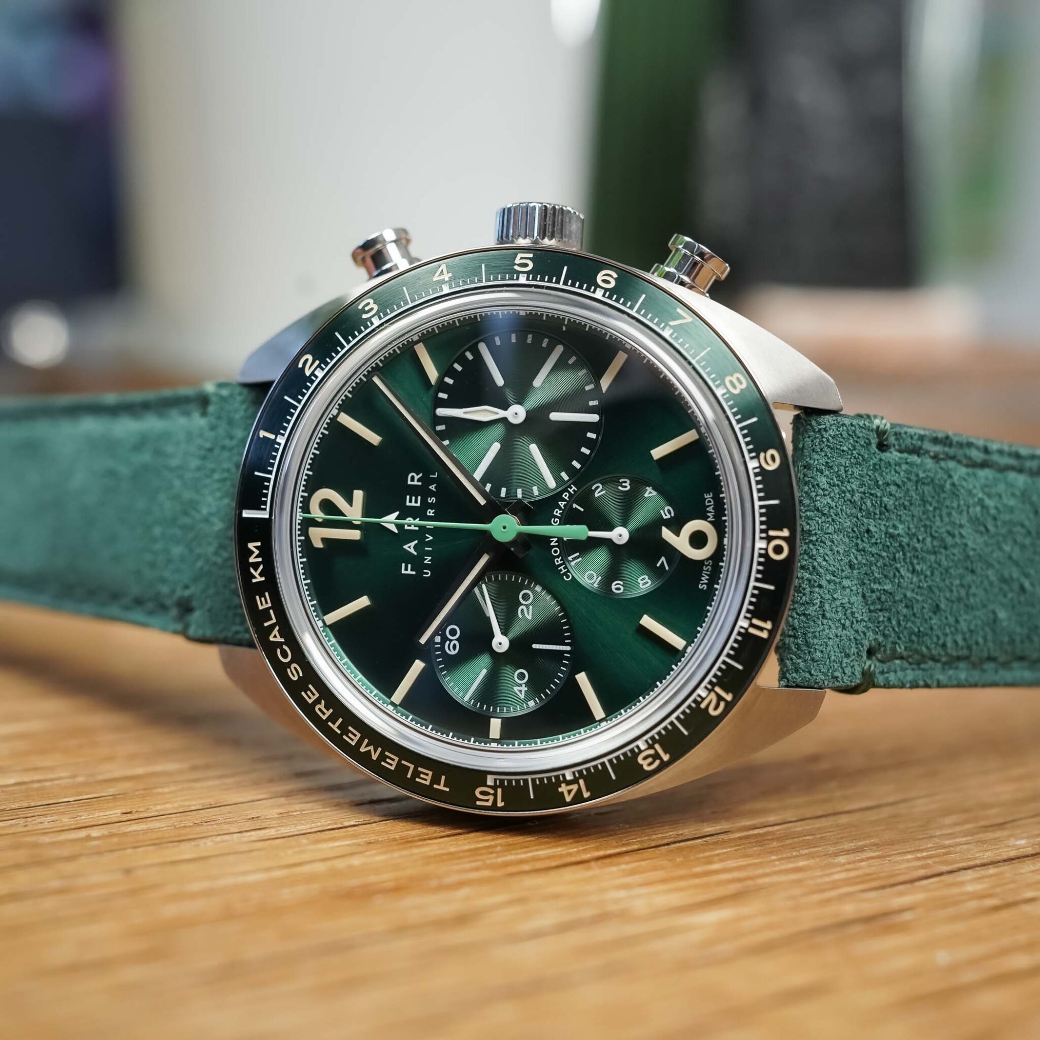 First Look: The New Farer Moritz Green Chronograph