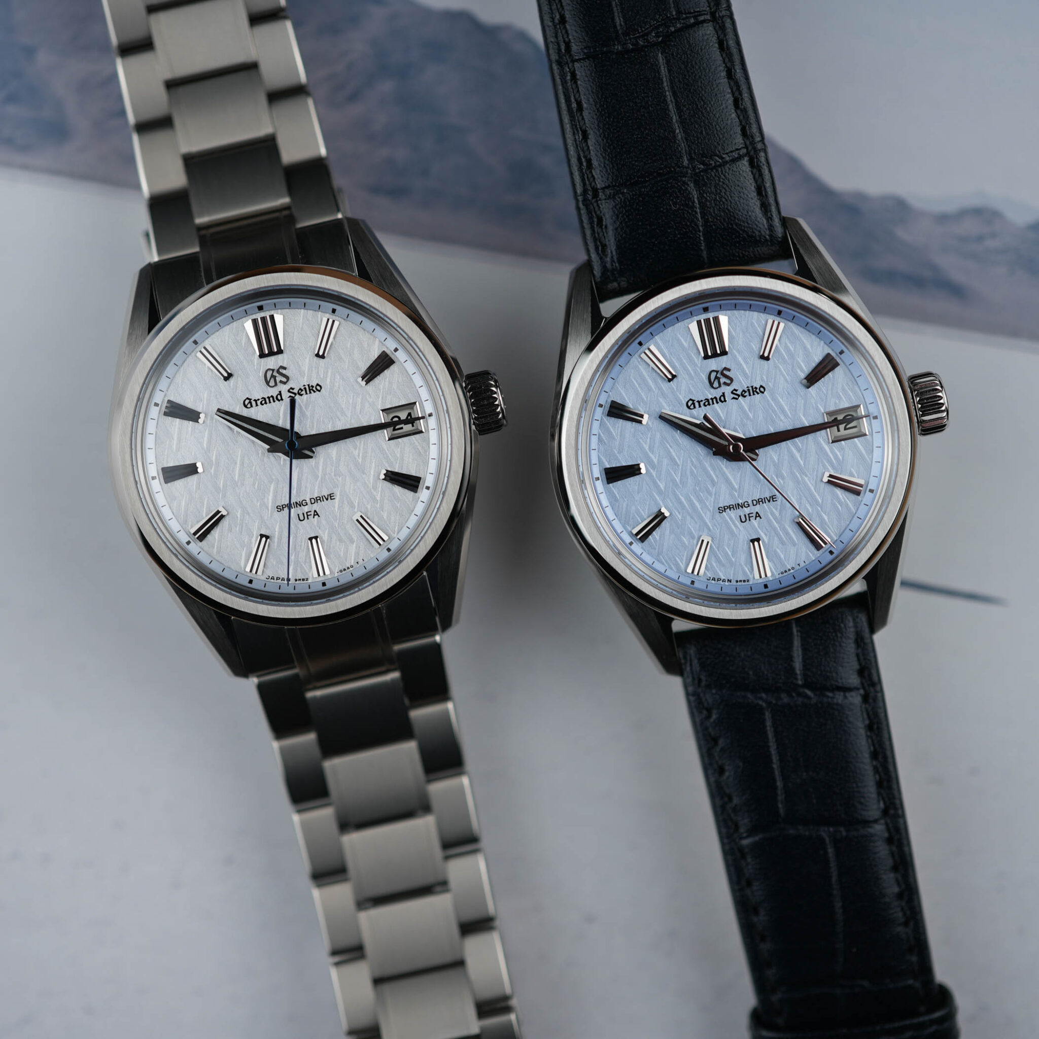 First Look: The new Grand Seiko Spring Drive UFA SLGB001 & SLGB003 ...