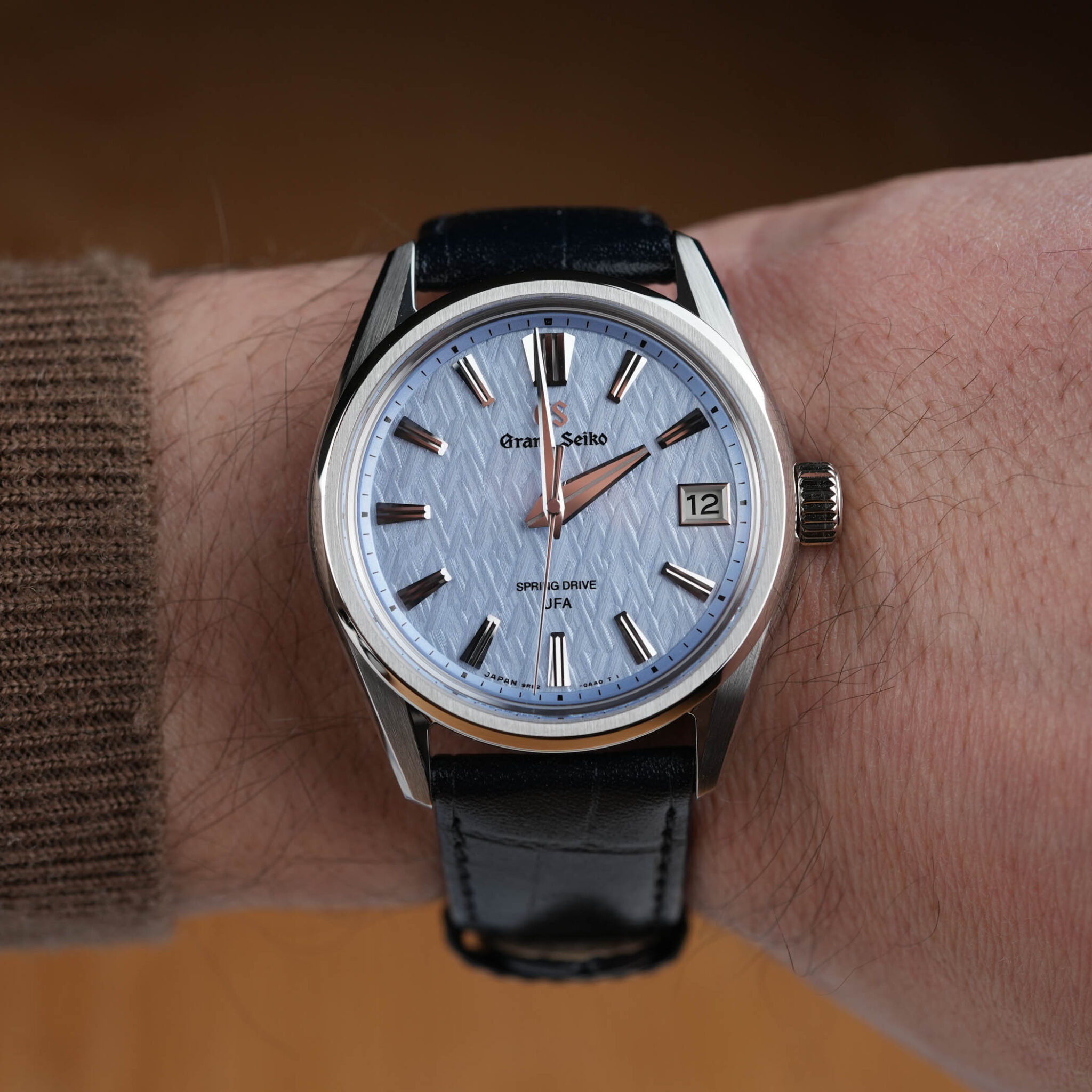 First Look: The new Grand Seiko Spring Drive UFA SLGB001 & SLGB003 ...
