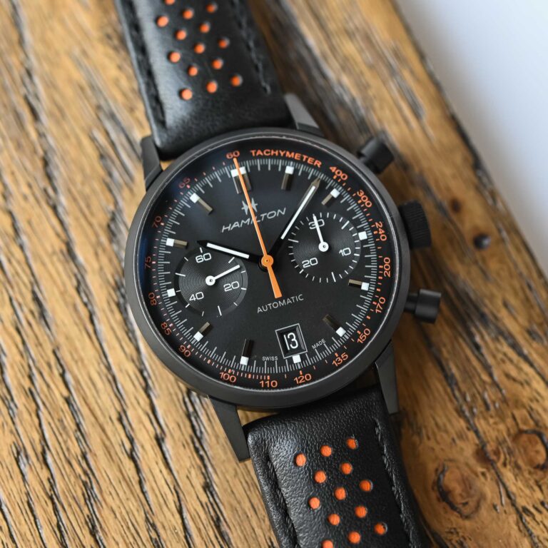 First Look: The New All-Black Versions of the Hamilton Intra-Matic Auto ...