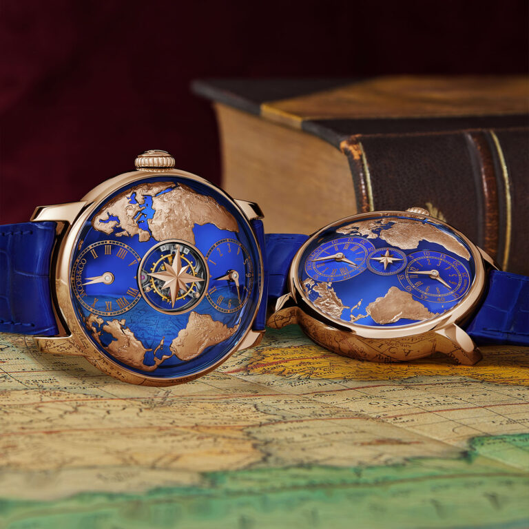 Introducing: Jacob & Co. The World is Yours Dual Time Zone Tourbillon