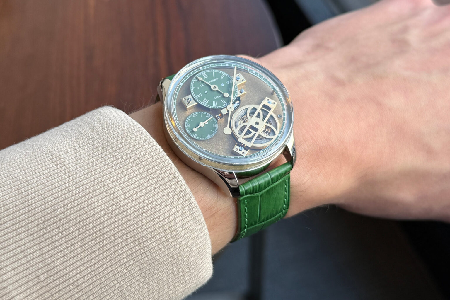 Portrait: Lithunian Watchmaker Liudas Norkus
