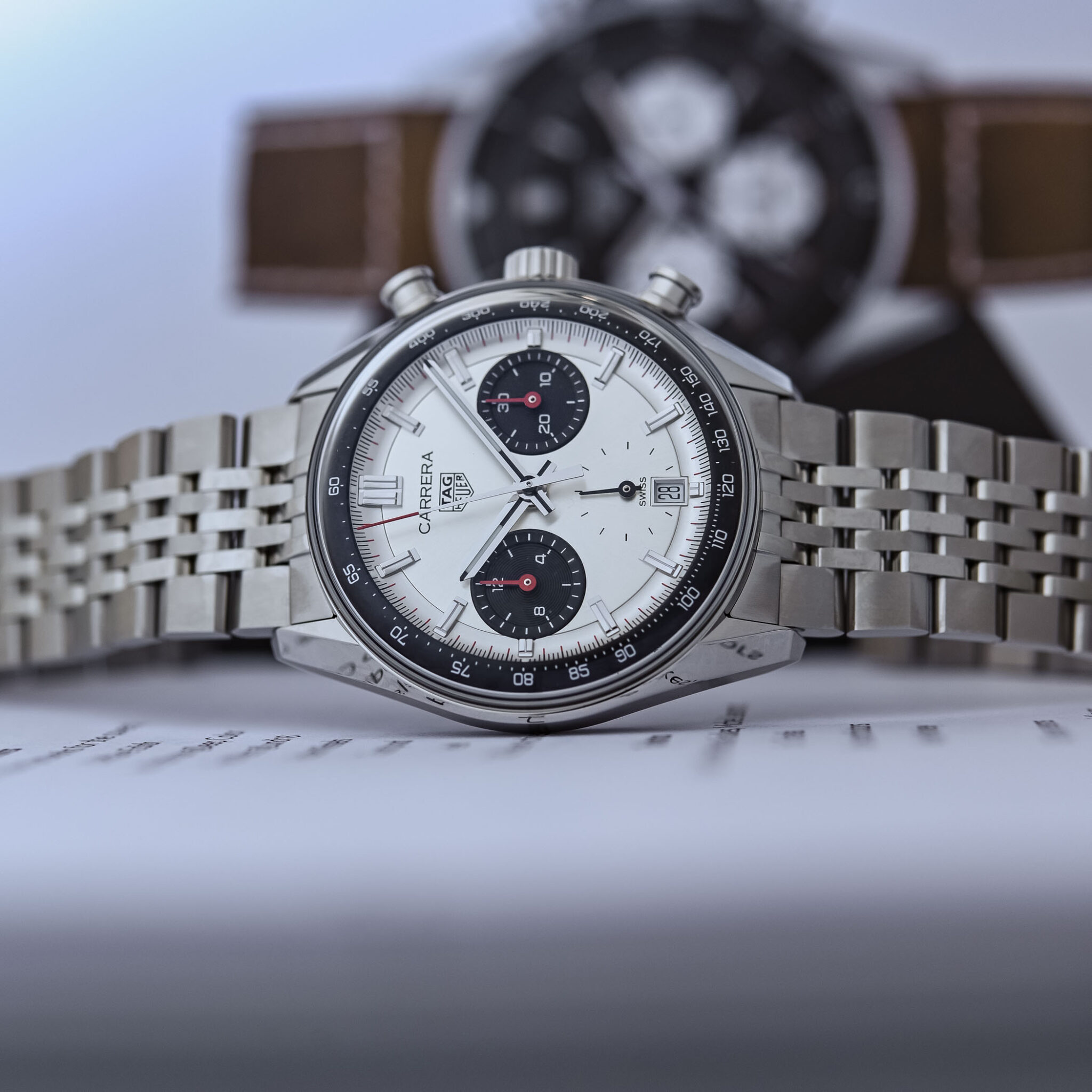 First Look: TAG Heuer Brings a Beads-of-Rice Bracelet to the Carrera ...