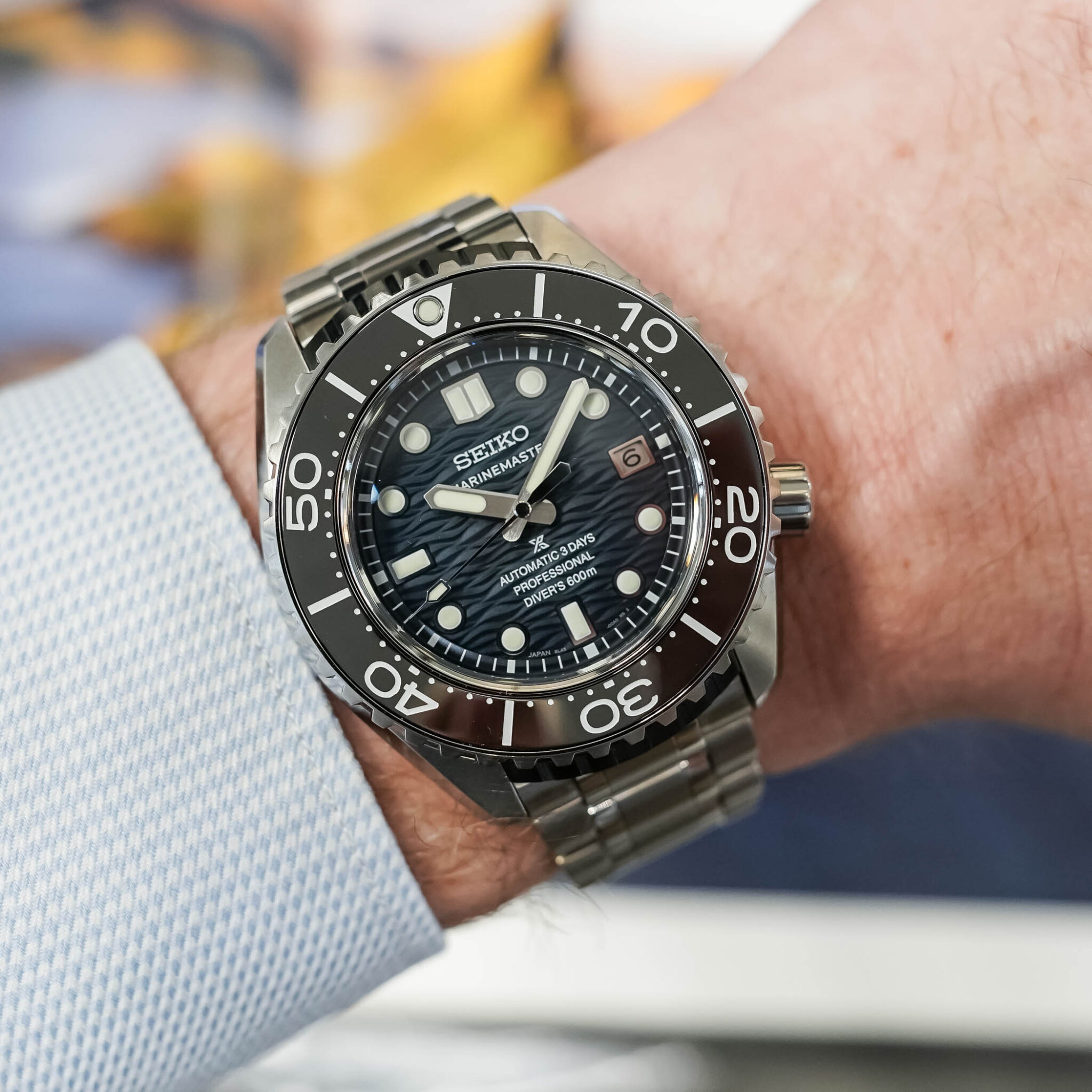 First Look: The Seiko Prospex Marinemaster Professional Titanium SLA081